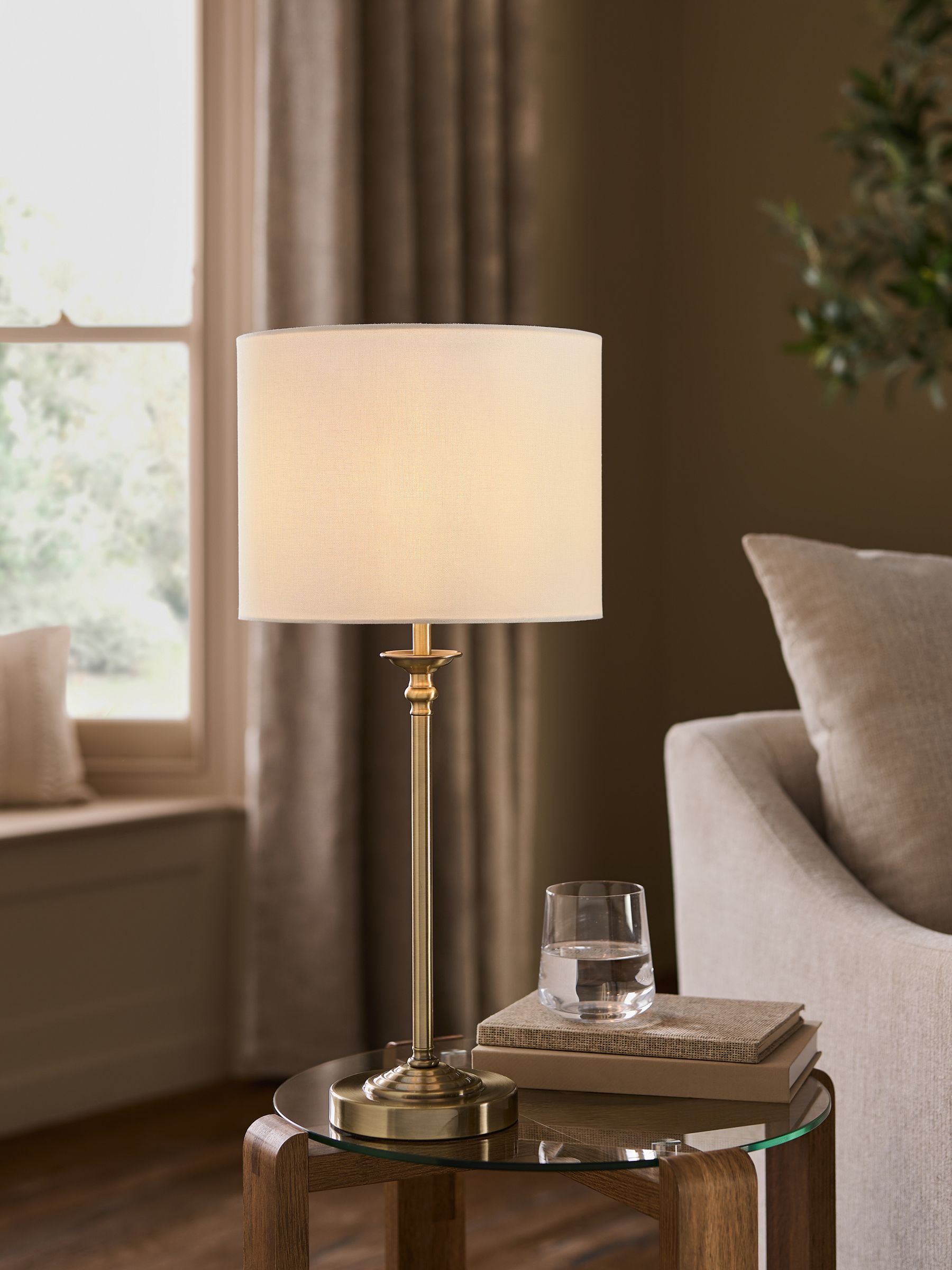 Buy Brass Burford Table Lamp from the Next UK online shop