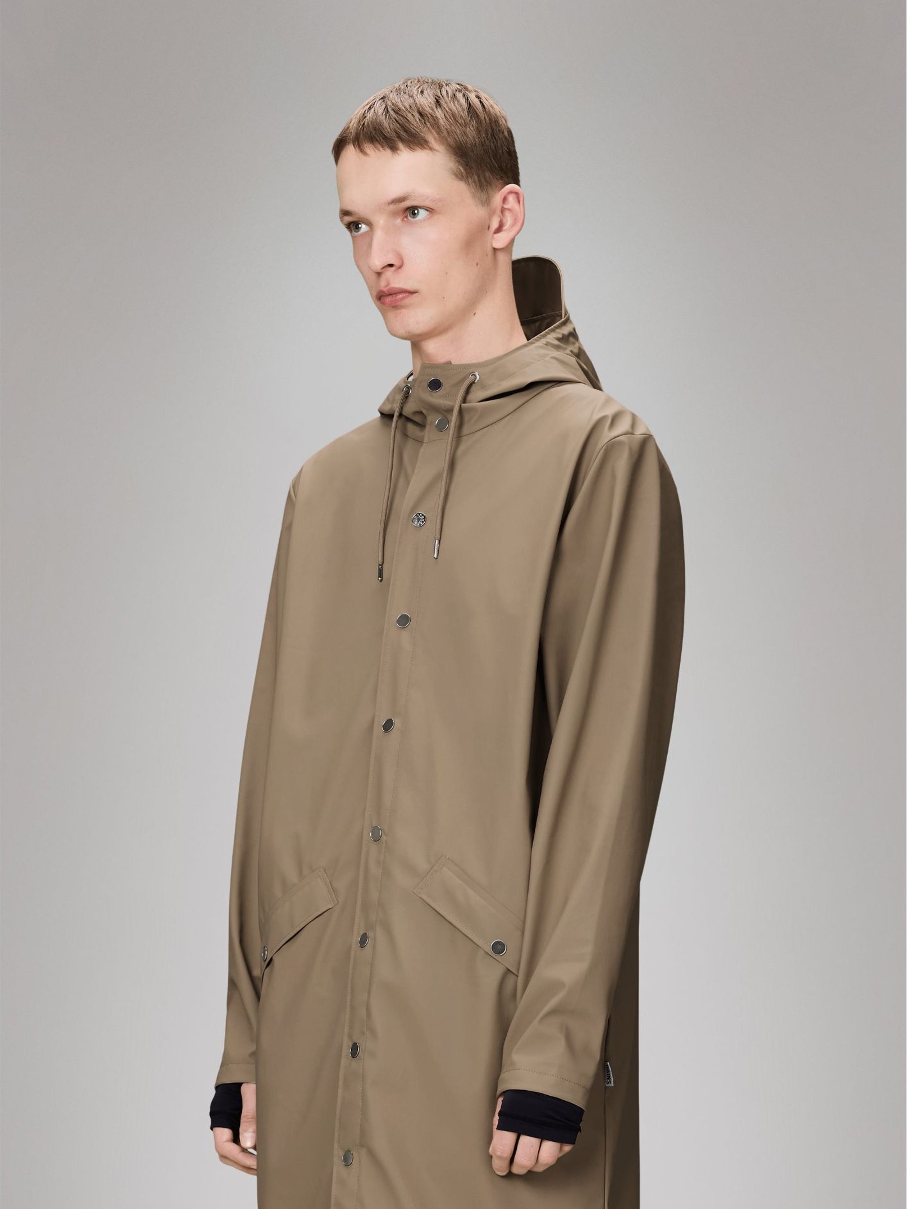 Buy Rains Cream Long Jacket W3 from the Next UK online shop