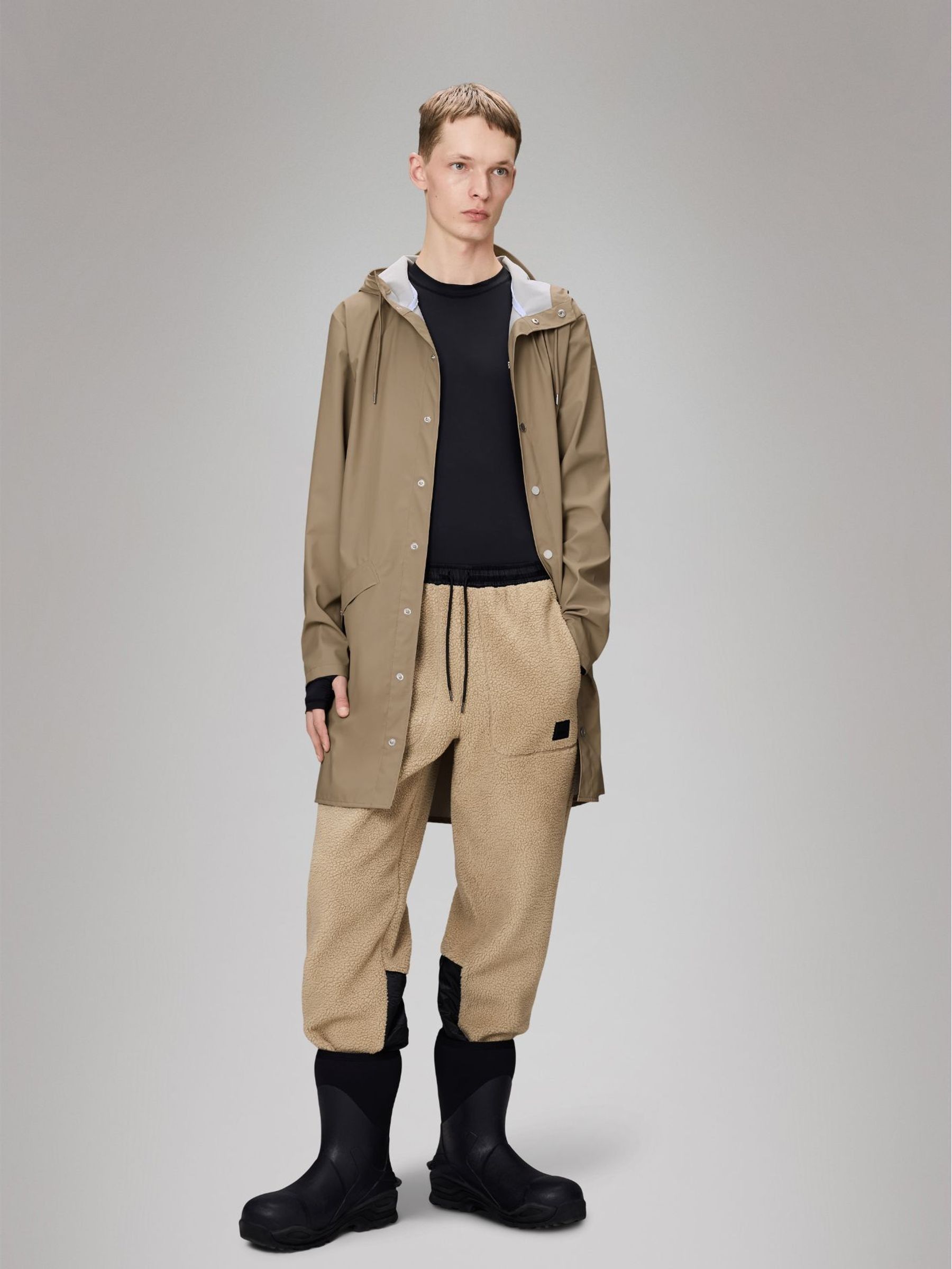 Buy Rains Cream Long Jacket W3 from the Next UK online shop