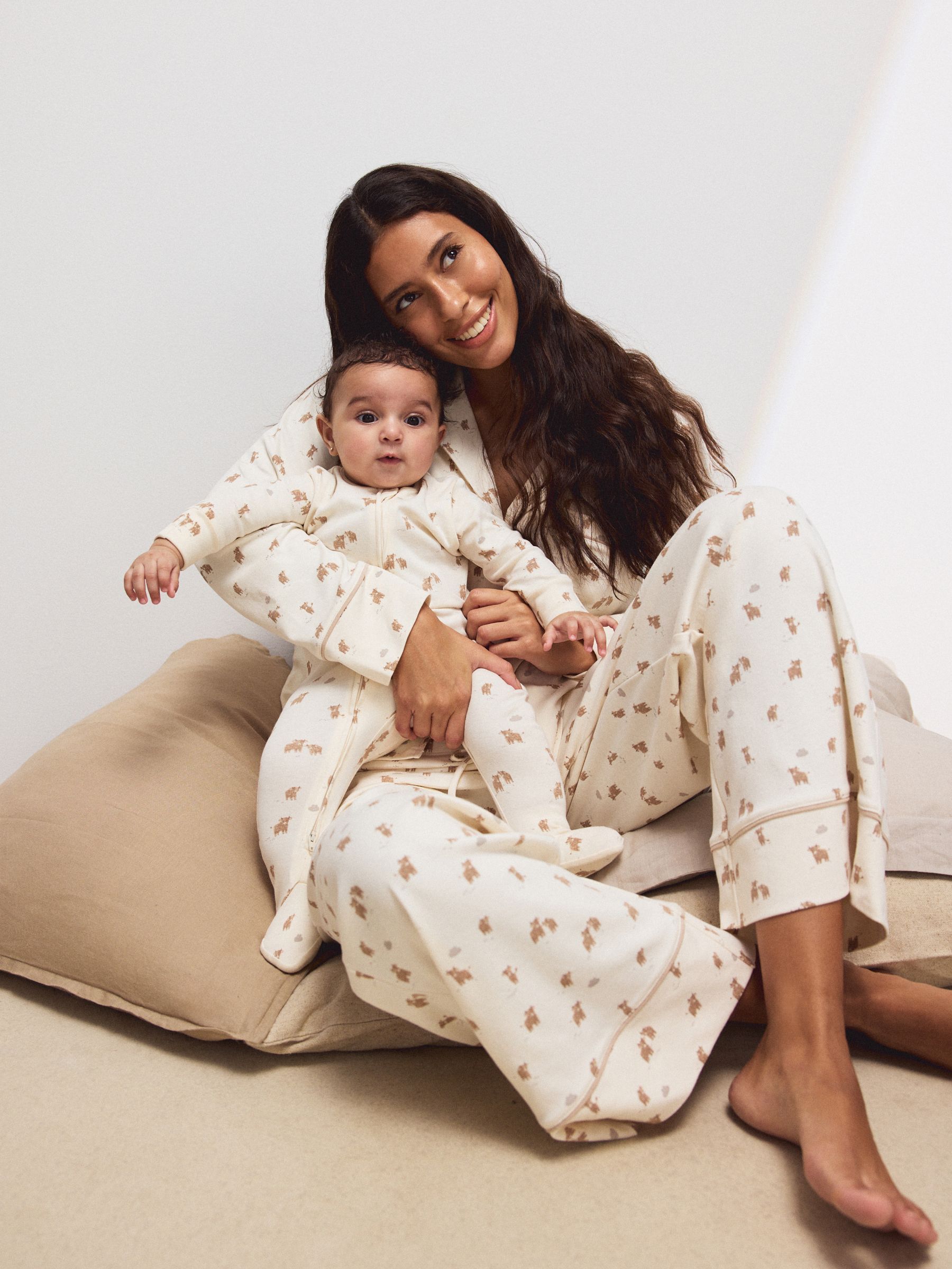 Buy Neutral Hamish - Two Way Zip Baby Sleepsuits 3 Pack (0-2yrs) from ...
