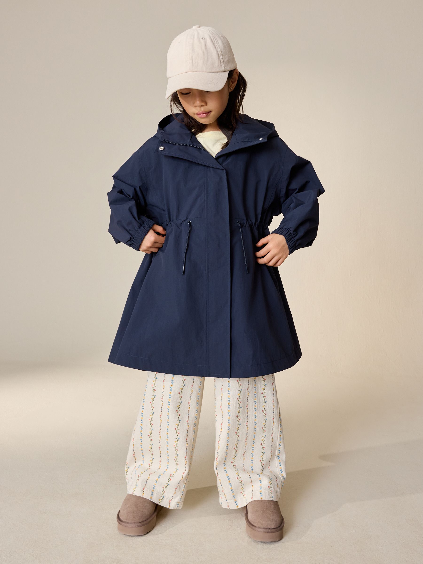 Buy Navy Waterproof Skirted Cagoule (3-16yrs) from Next USA