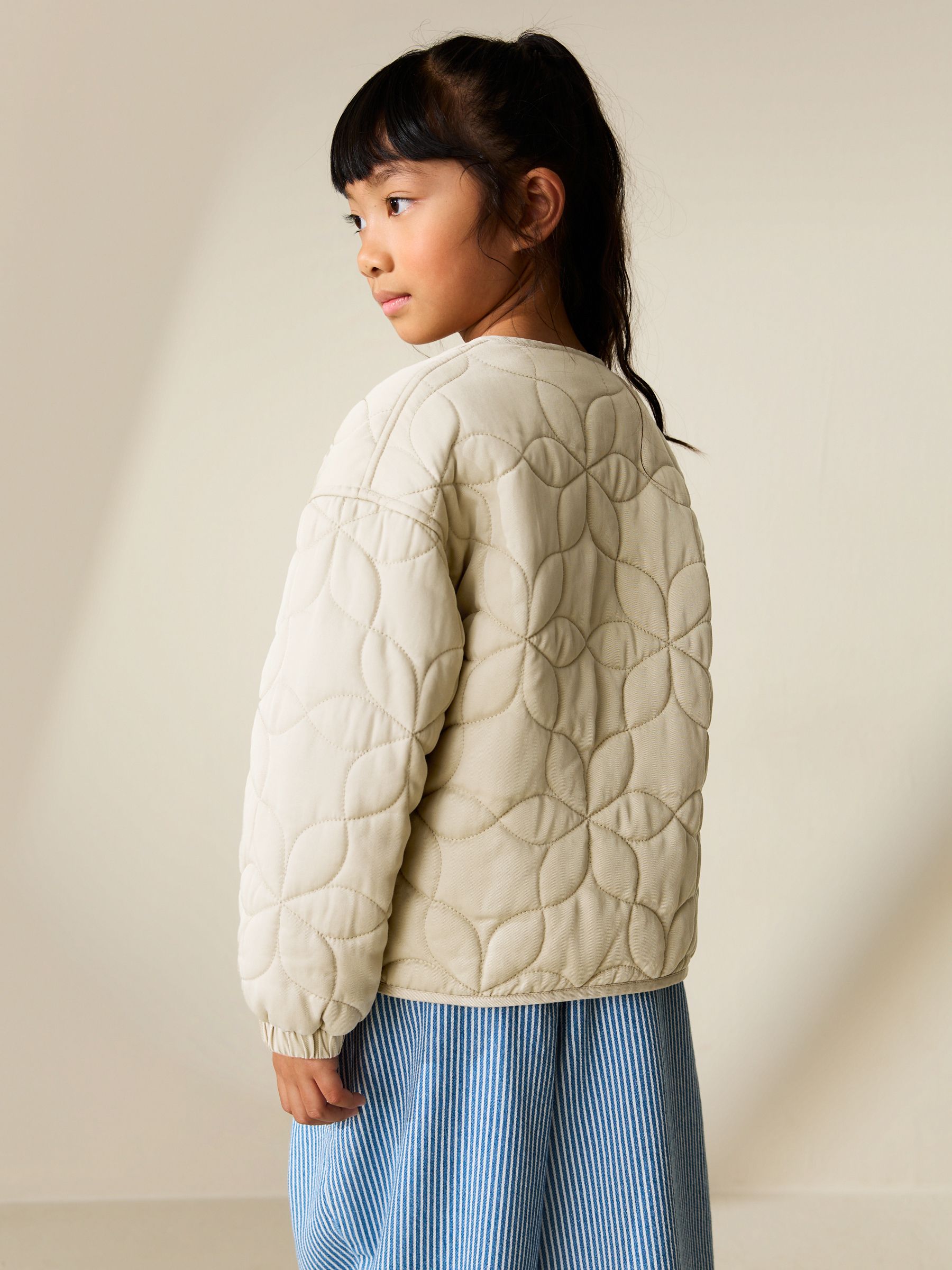 Buy Neutral Quilted Jacket (3-16yrs) from Next USA