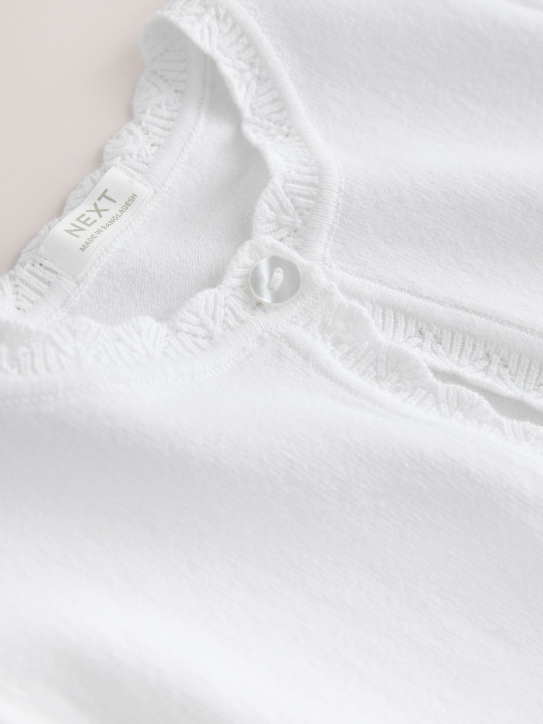 Buy White Occasion Shrug (3mths-16yrs) from the Next UK online shop