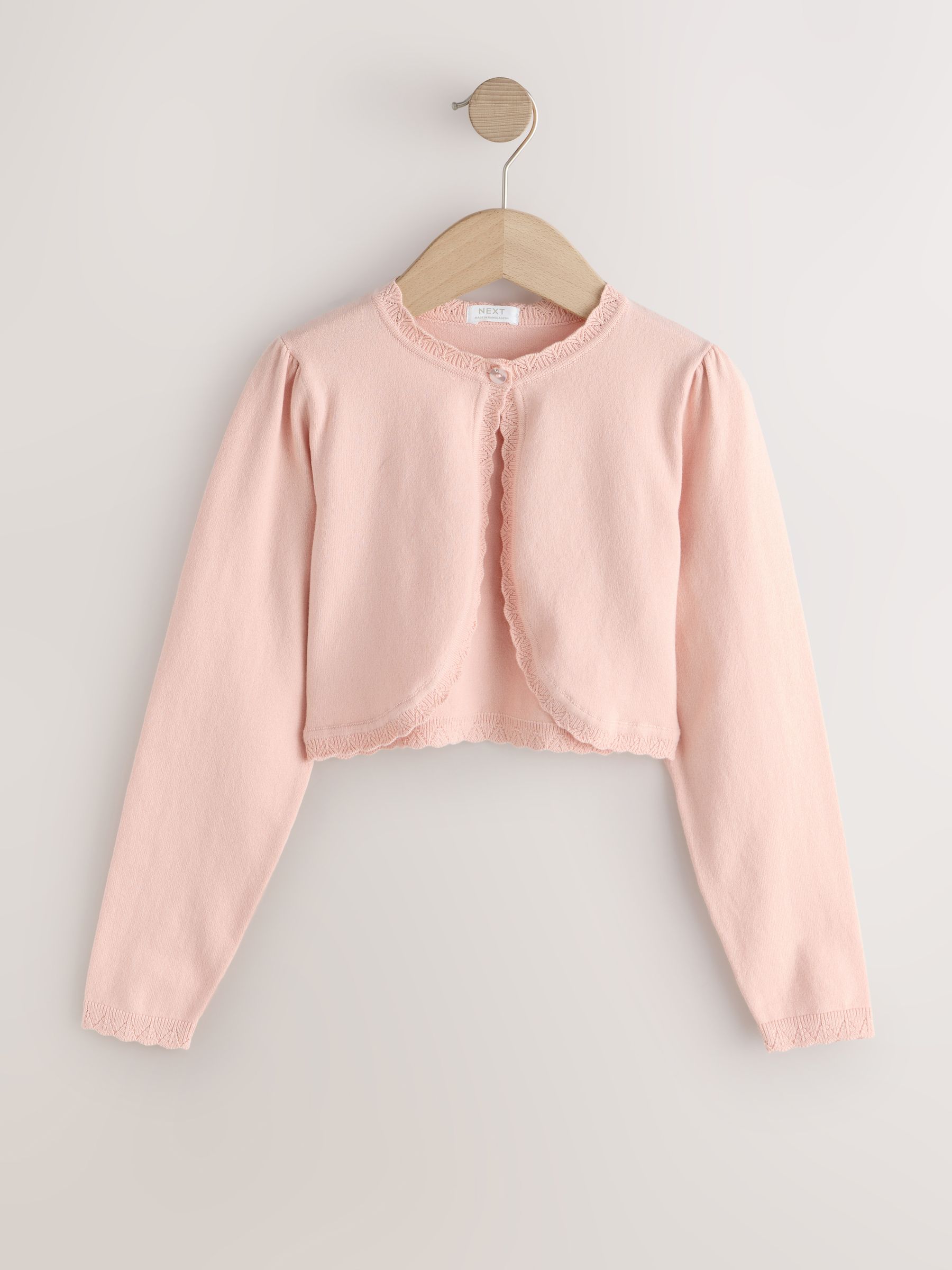 Buy Pink Occasion Shrug (3mths-16yrs) from Next Saudi Arabia