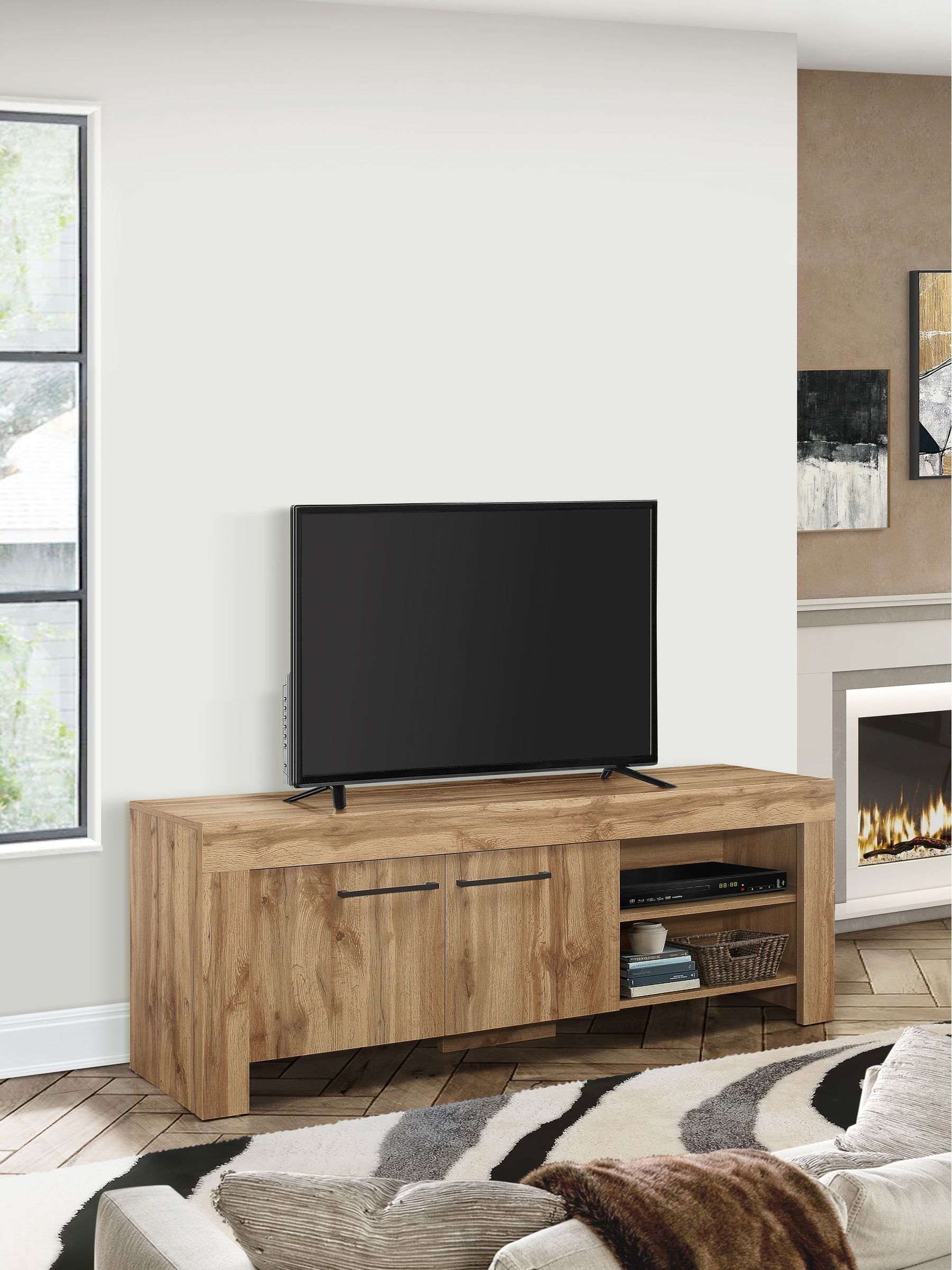Buy Birlea Oak Compton TV Unit from the Next UK online shop