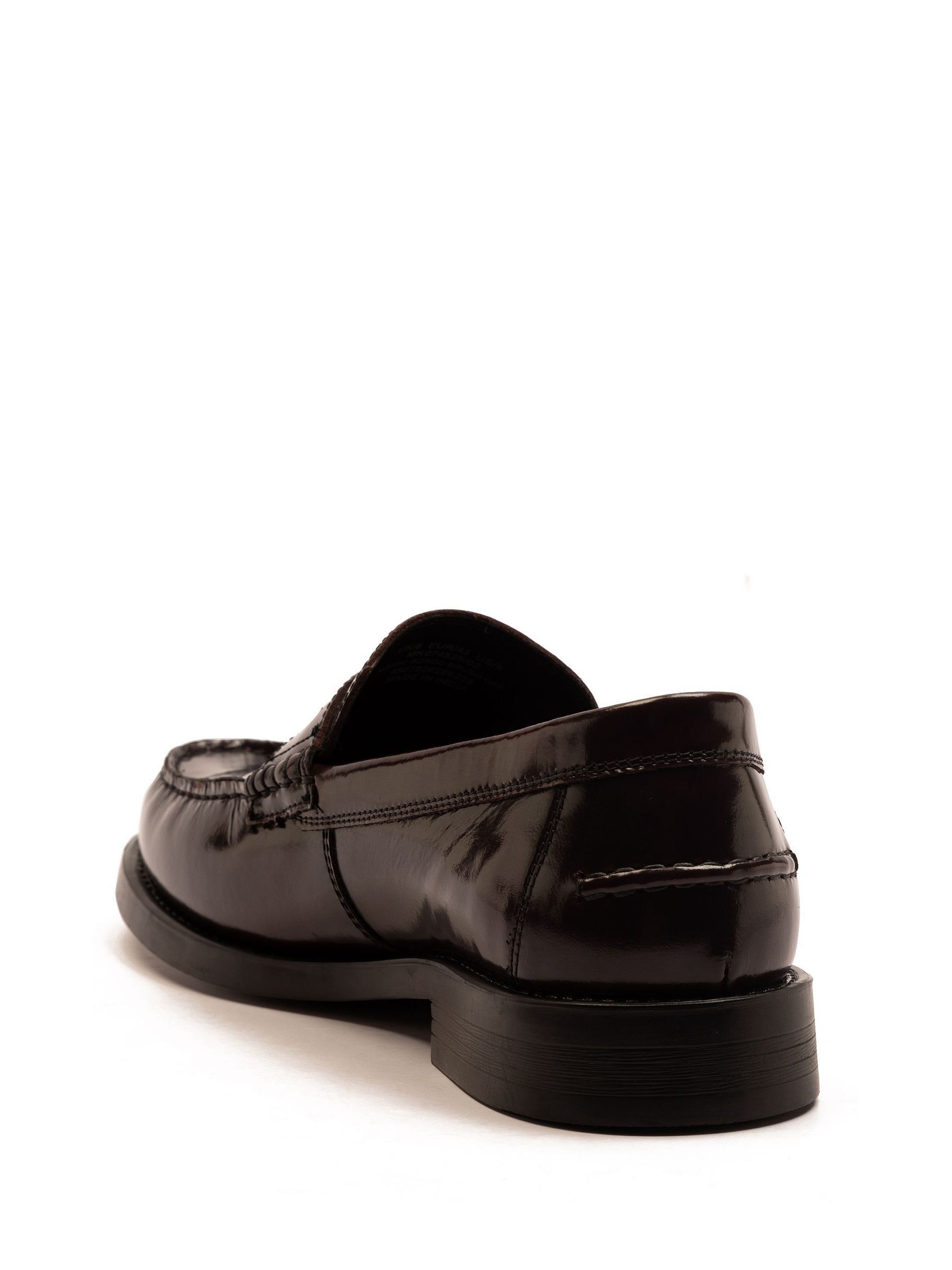 Buy Off The Hook Red Monro Loafer Formal Casual Slip-On Leather Shoes ...