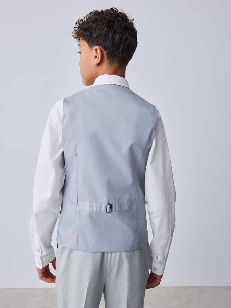 Buy Grey - Baker by Ted Baker Waistcoat, Shirt And Tie Set from Next Germany