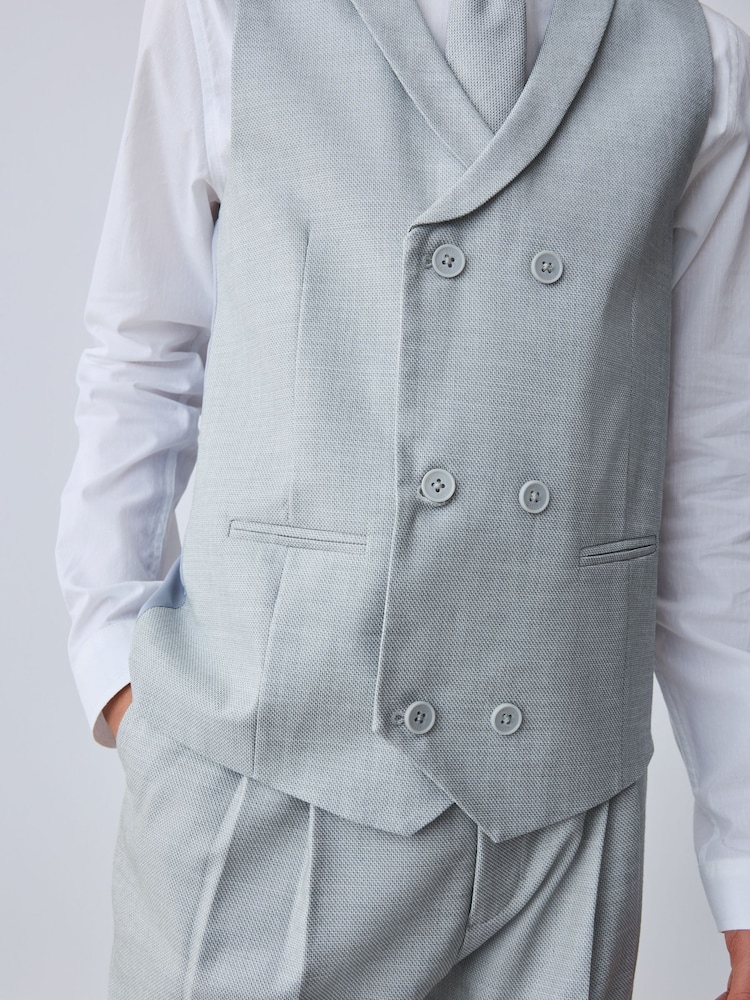 Buy Grey - Baker by Ted Baker Waistcoat, Shirt And Tie Set from Next Germany