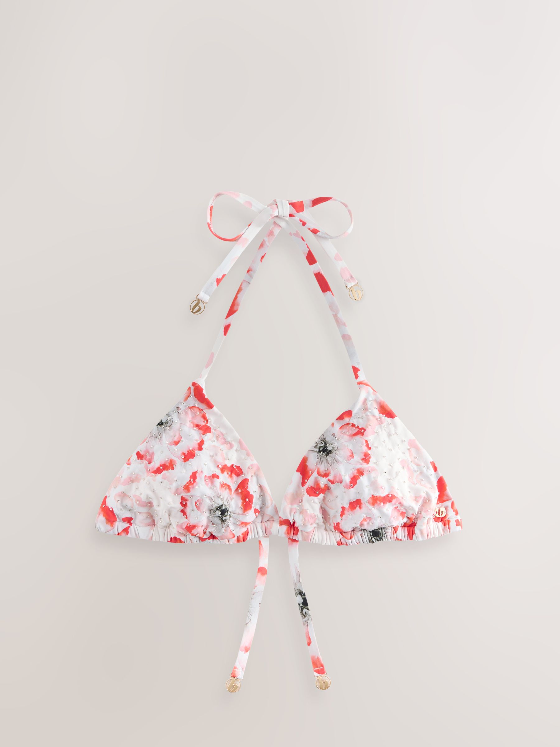 Buy B by Ted Baker Floral Wired Bikini White Top from Next Malta