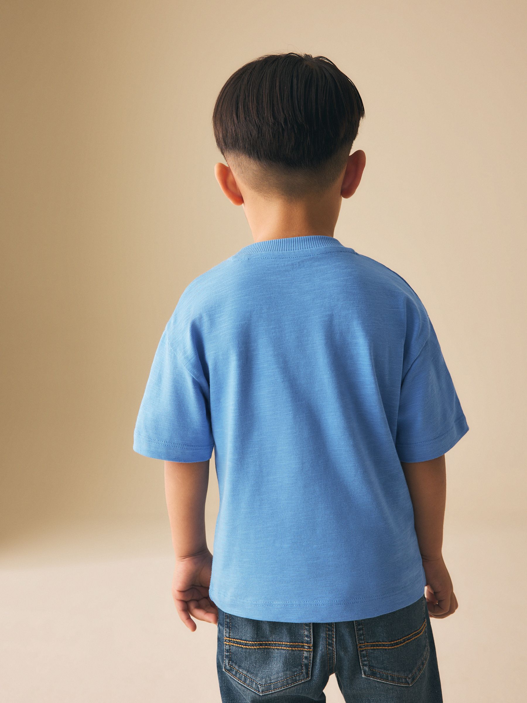 Buy Blue Tiger Short Sleeve Interactive T-Shirt (3mths-7yrs) from the ...