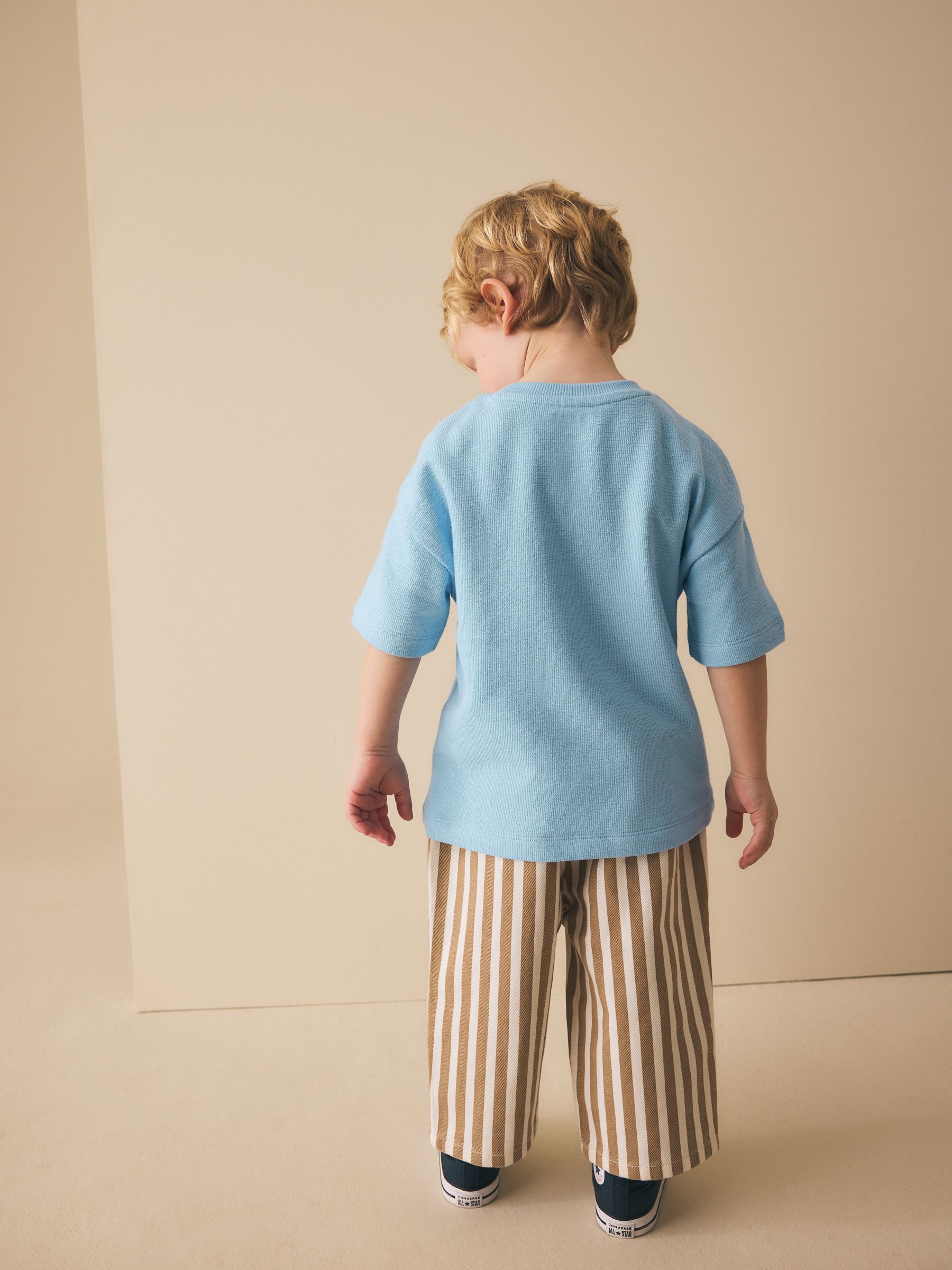 Buy Light Blue Breakfast Trio Short Sleeve Appliqué T-Shirt (3mths-7yrs ...