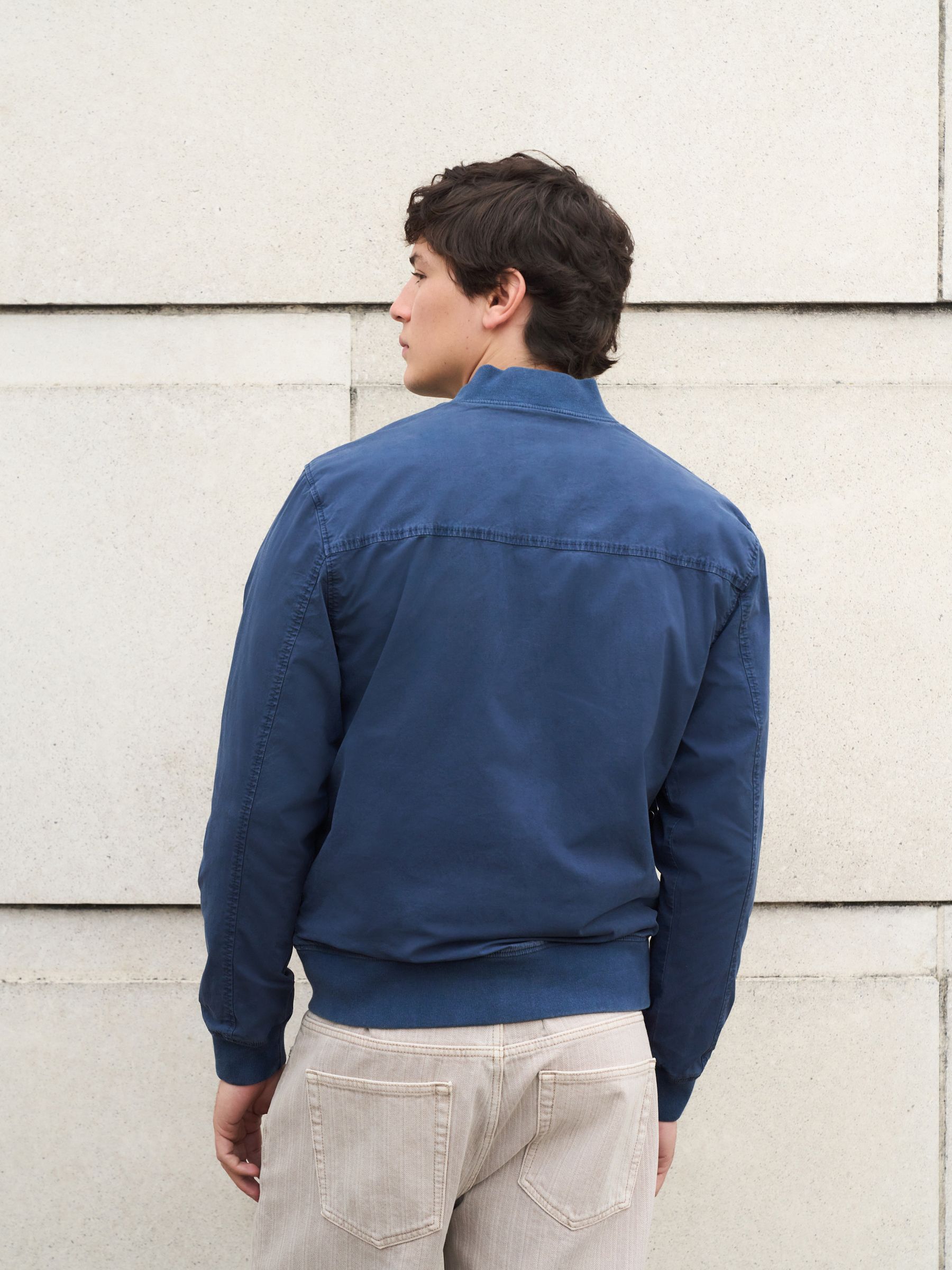 Buy Blue Casual Bomber Jacket from Next United Arab Emirates