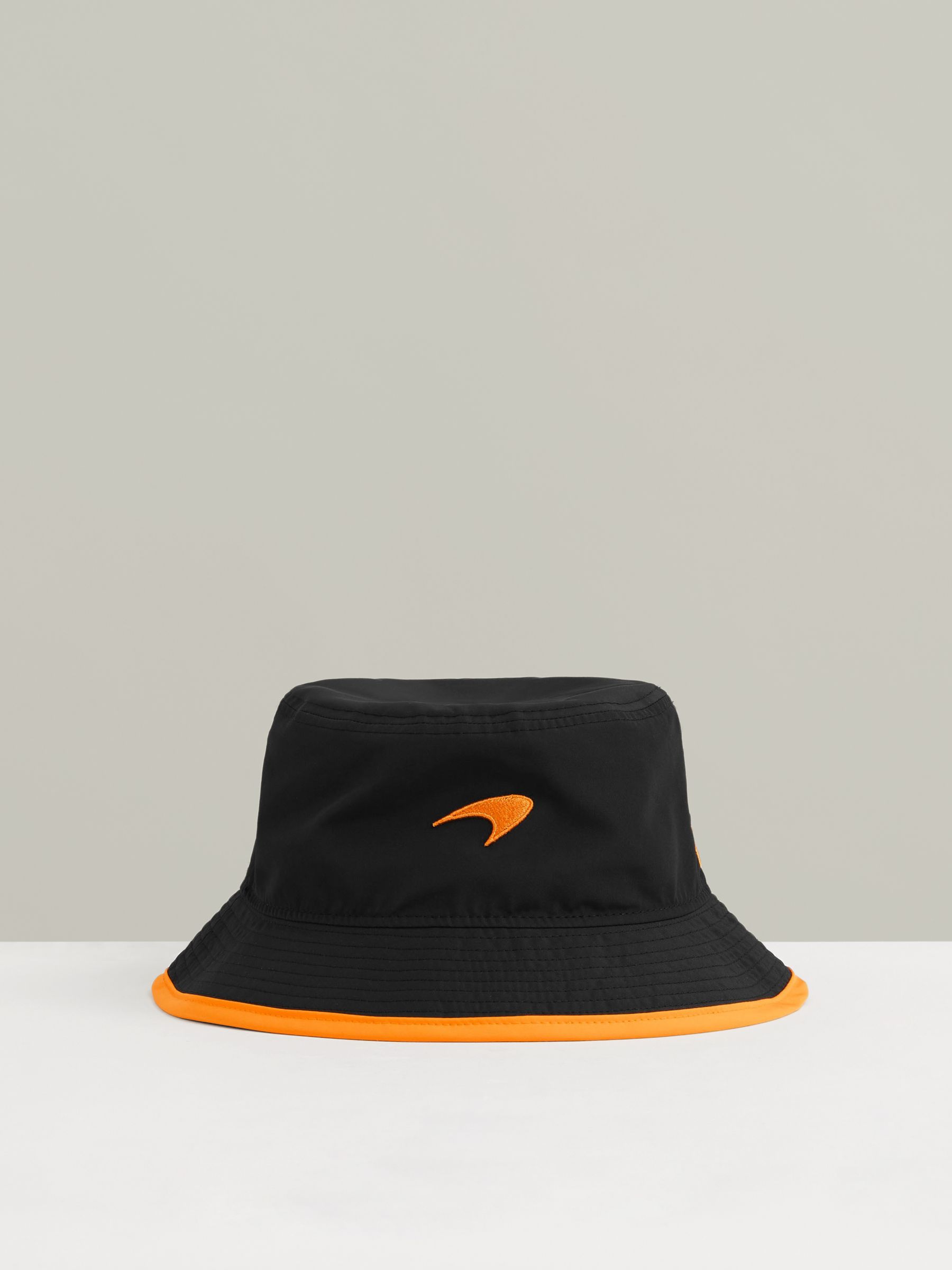 Buy Reiss Black Fan McLaren F1 Team Speedmark Bucket Hat from the Next ...