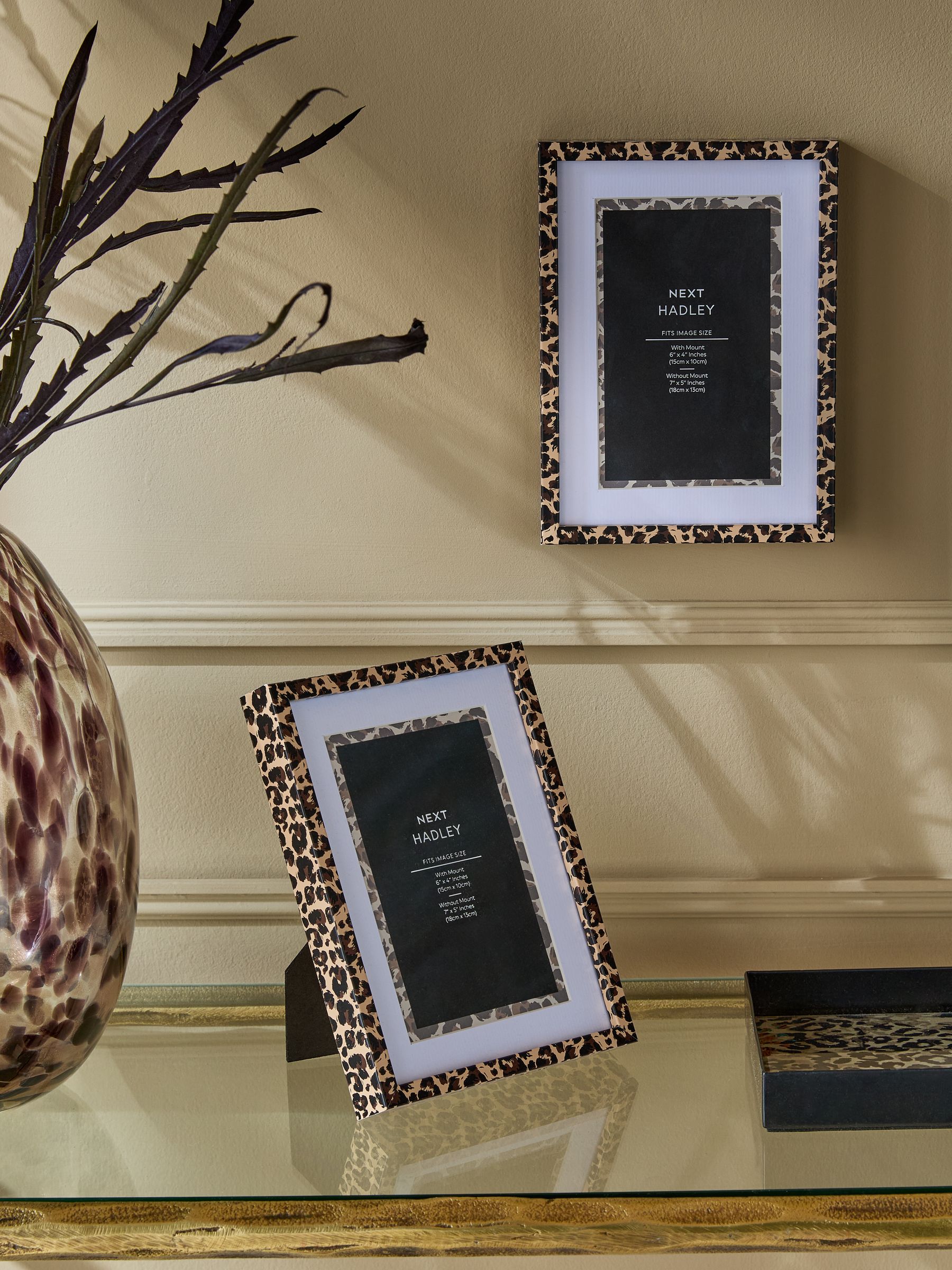 Buy Set of 2 Animal Print Hadley Photo Frames from the Next UK online shop