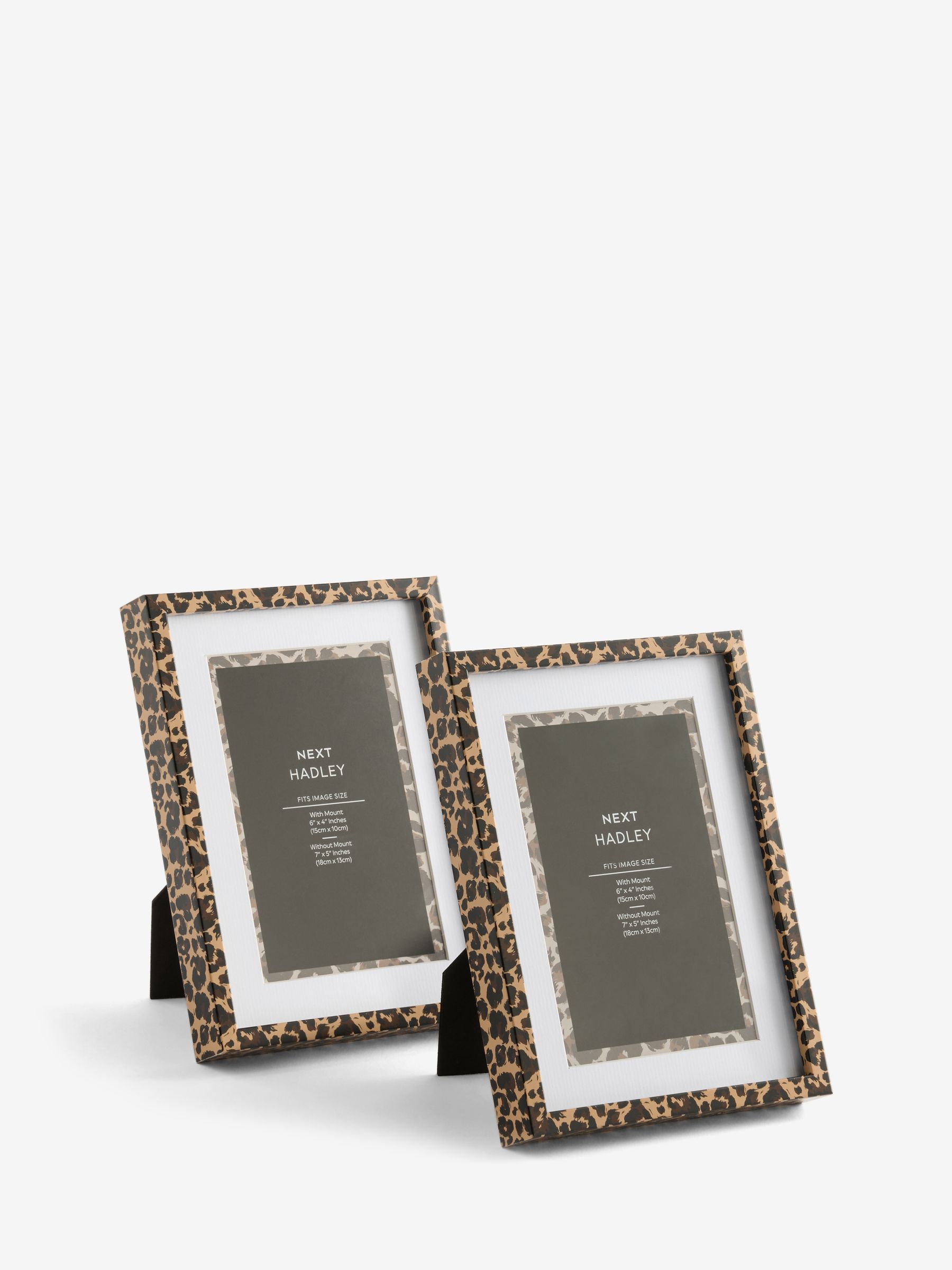 Buy Set of 2 Animal Print Hadley Photo Frames from the Next UK online shop