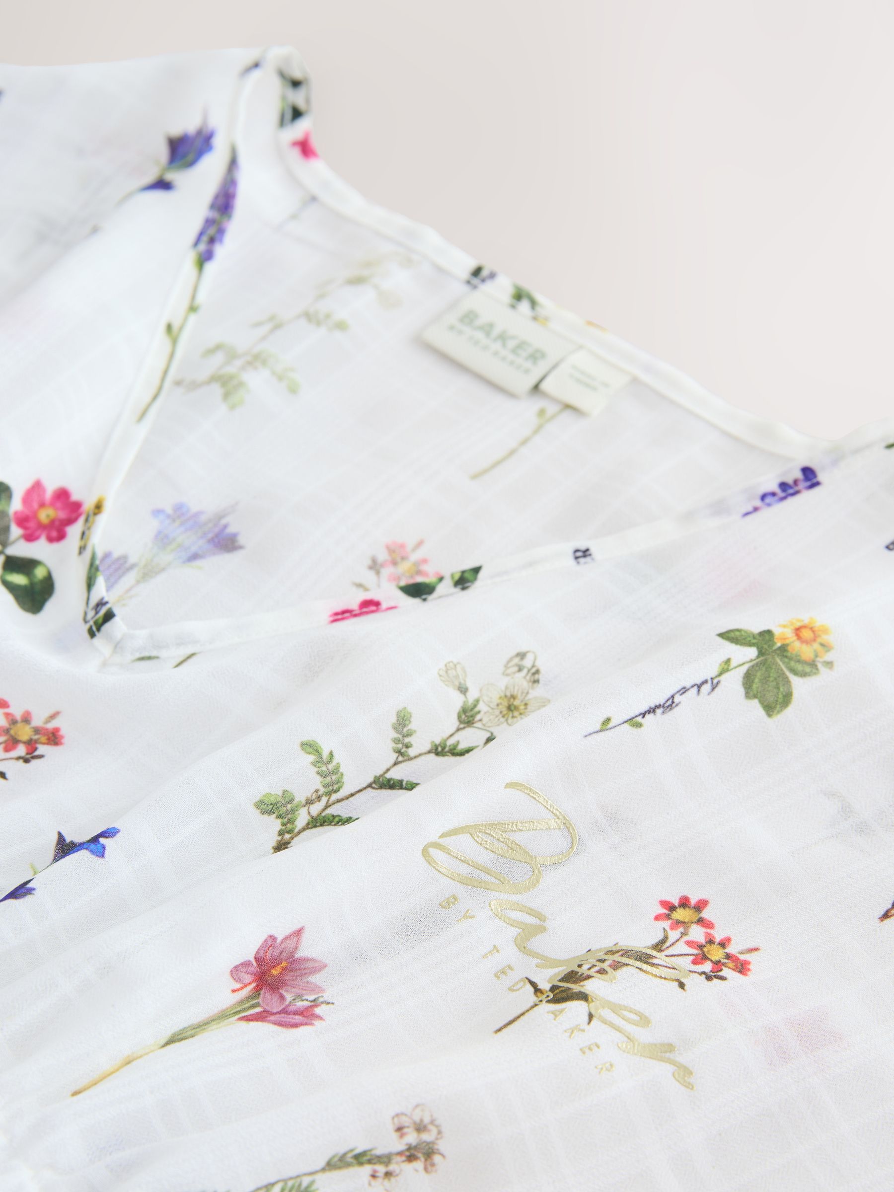 Buy Baker by Ted Baker Floral Printed Kaftan from the Next UK online shop