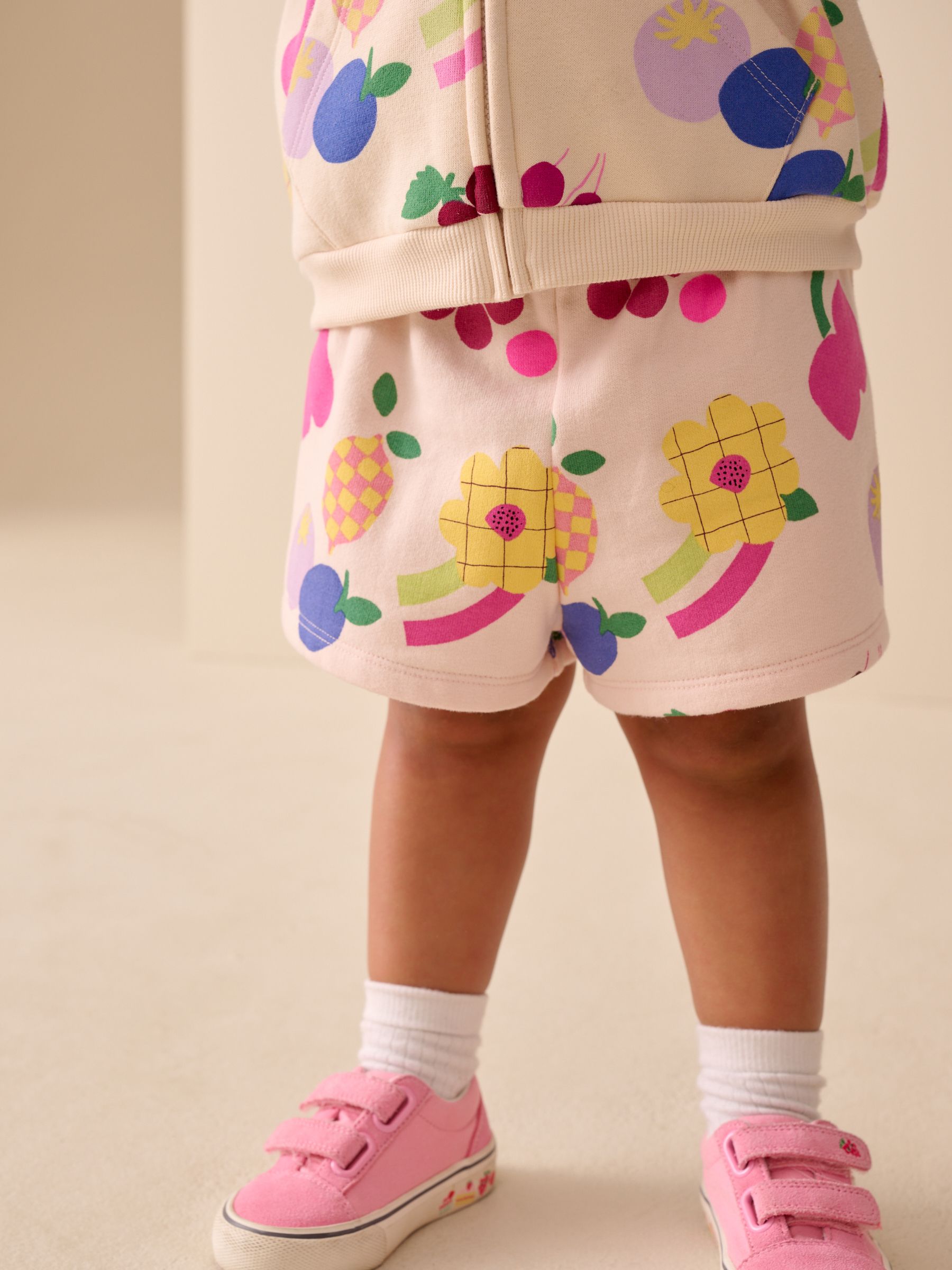 Buy Cream Fruit Sweat Shorts (3mths-7yrs) from the Next UK online shop