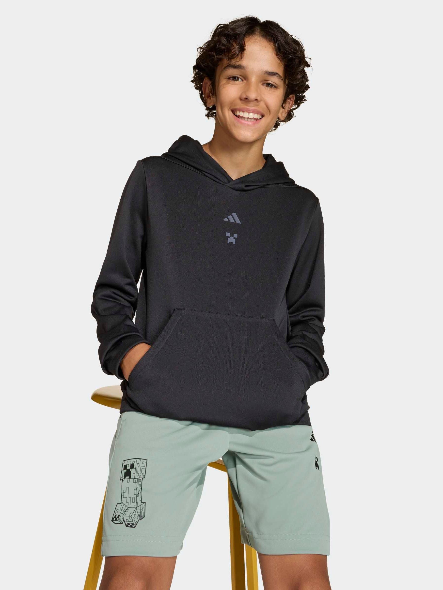 Buy adidas Black Minecraft Training Hoodie from Next USA