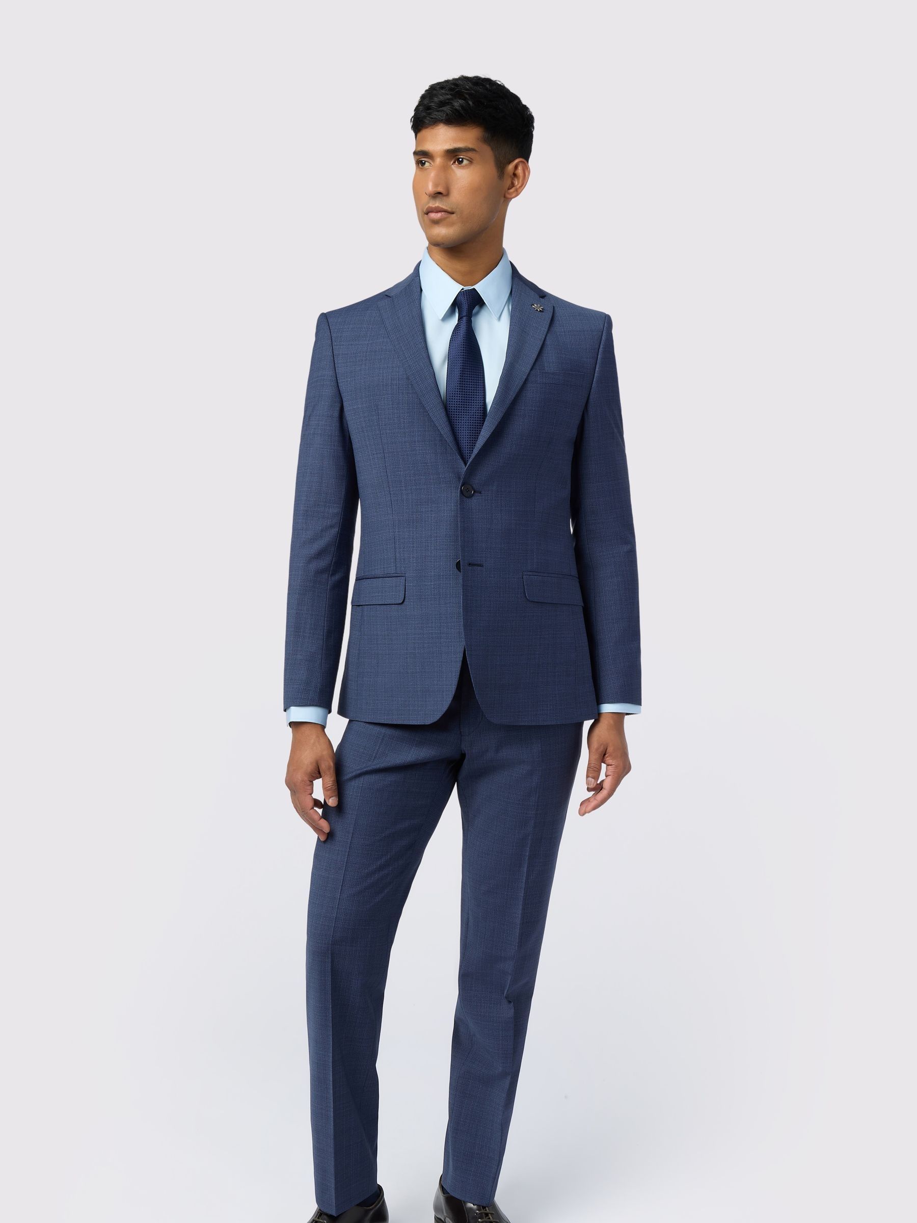 Buy Ted Baker Tailoring Blue Slim Foyle Airforce Scratch Jacket from ...
