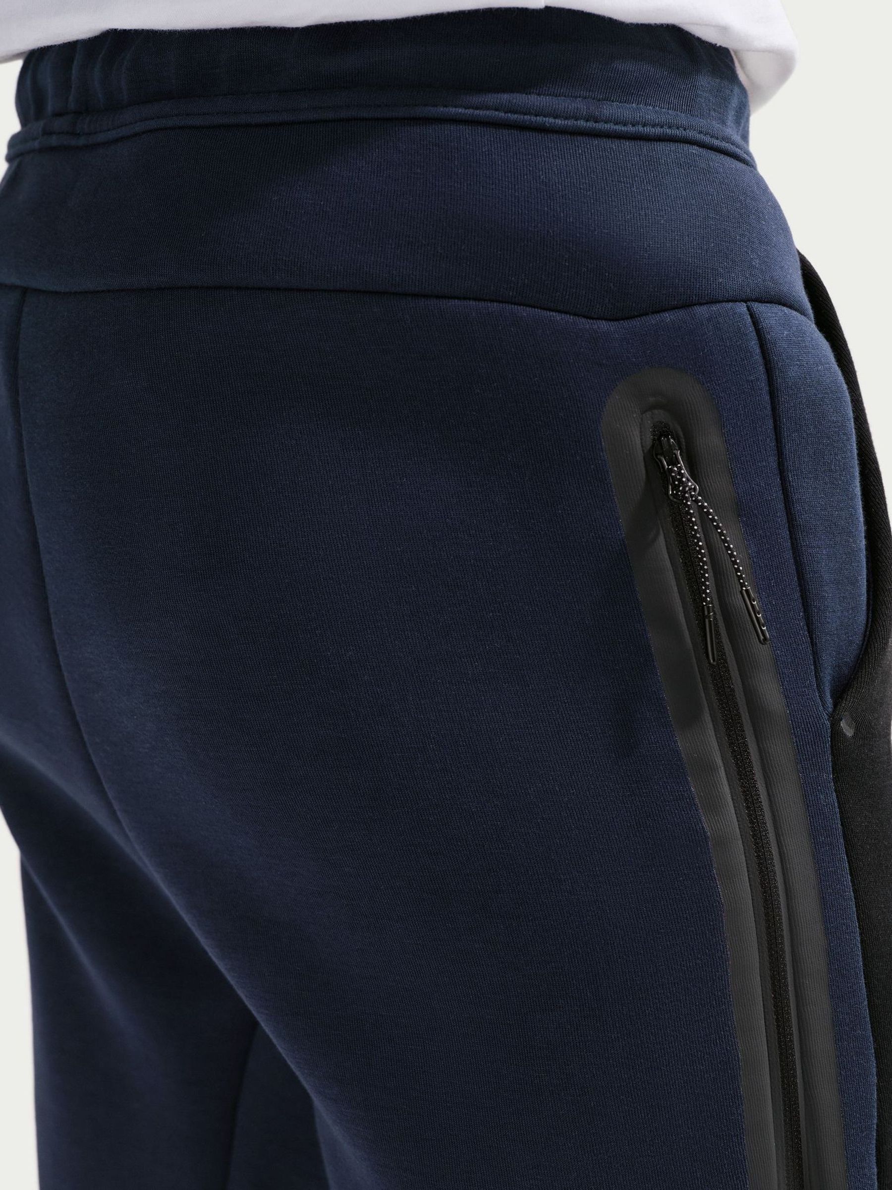 Buy Nike Black Purple Tech Fleece Joggers from the Next UK online shop