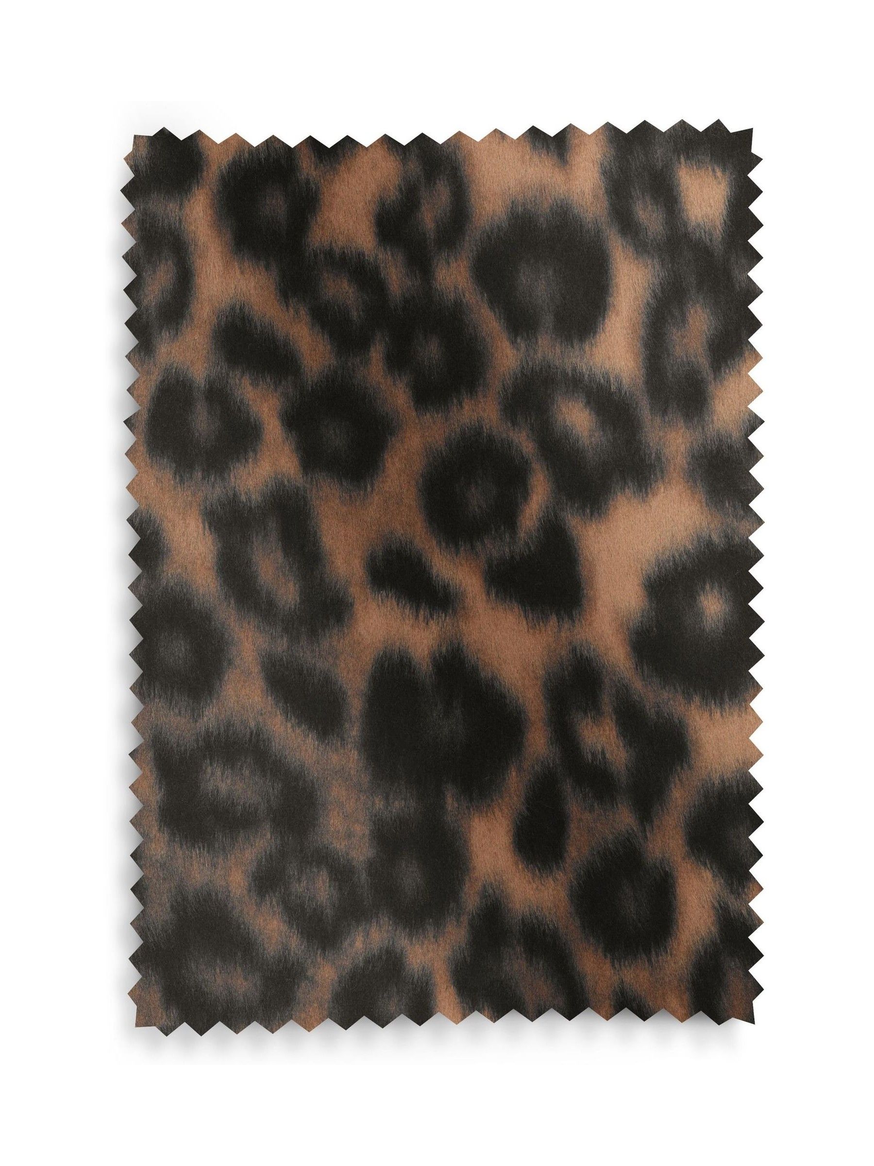 Buy Set of 2 Alaska Faux Fur Leopard Dark Wood Leg Remi Dining Chairs ...