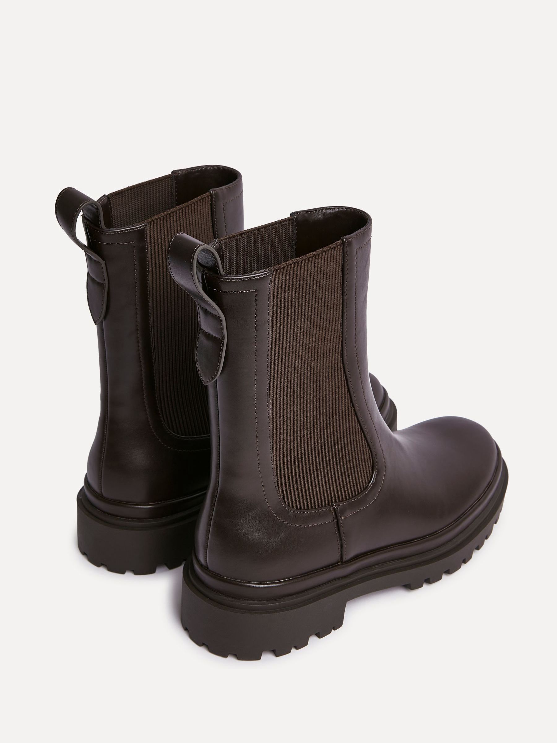 Buy Linzi Brown Command Chunky Sole Chelsea Boots from Next Malaysia