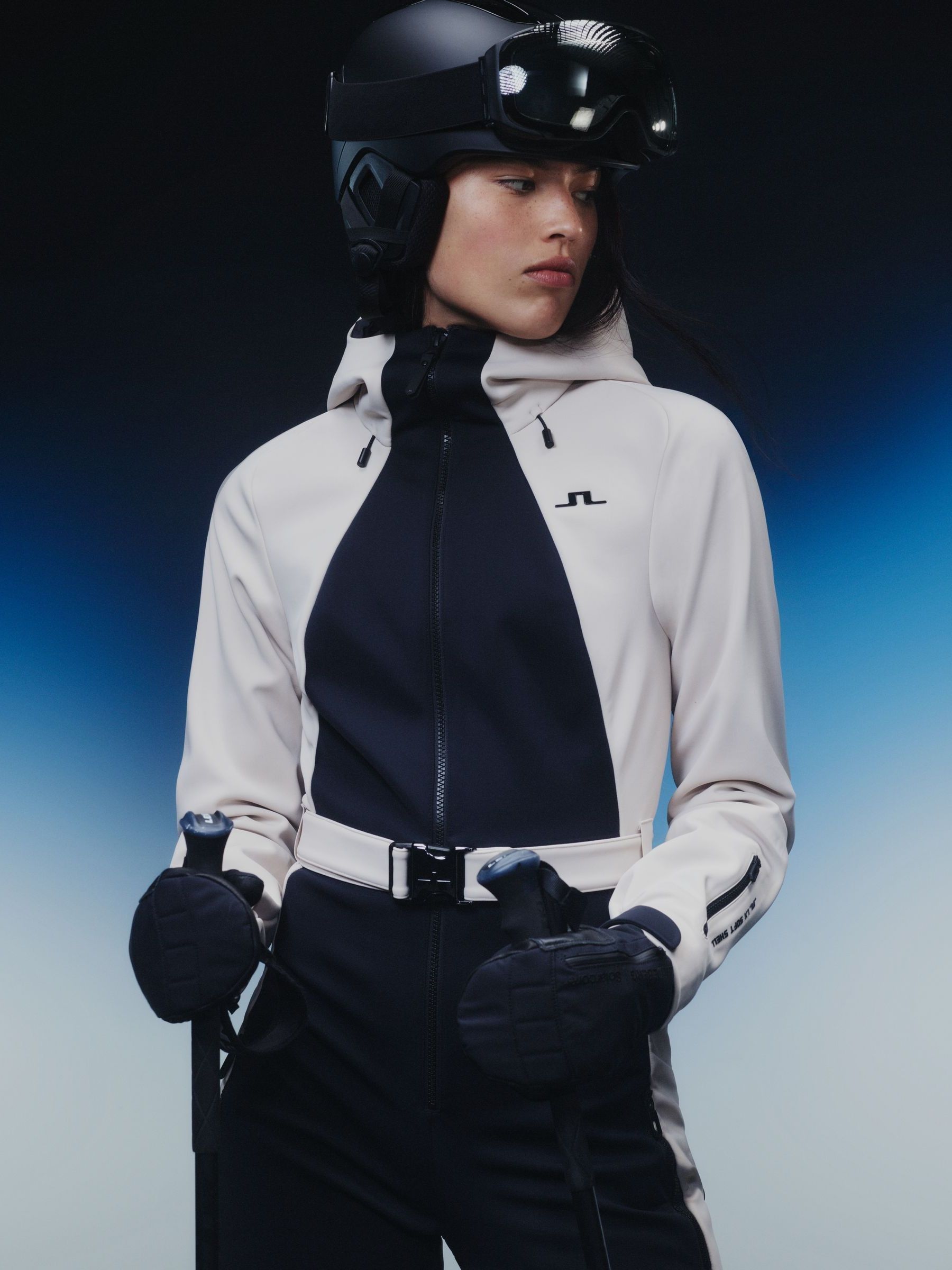 Buy J.Lindeberg Cream Ski Jackie One Piece Snowsuit from Next South Africa