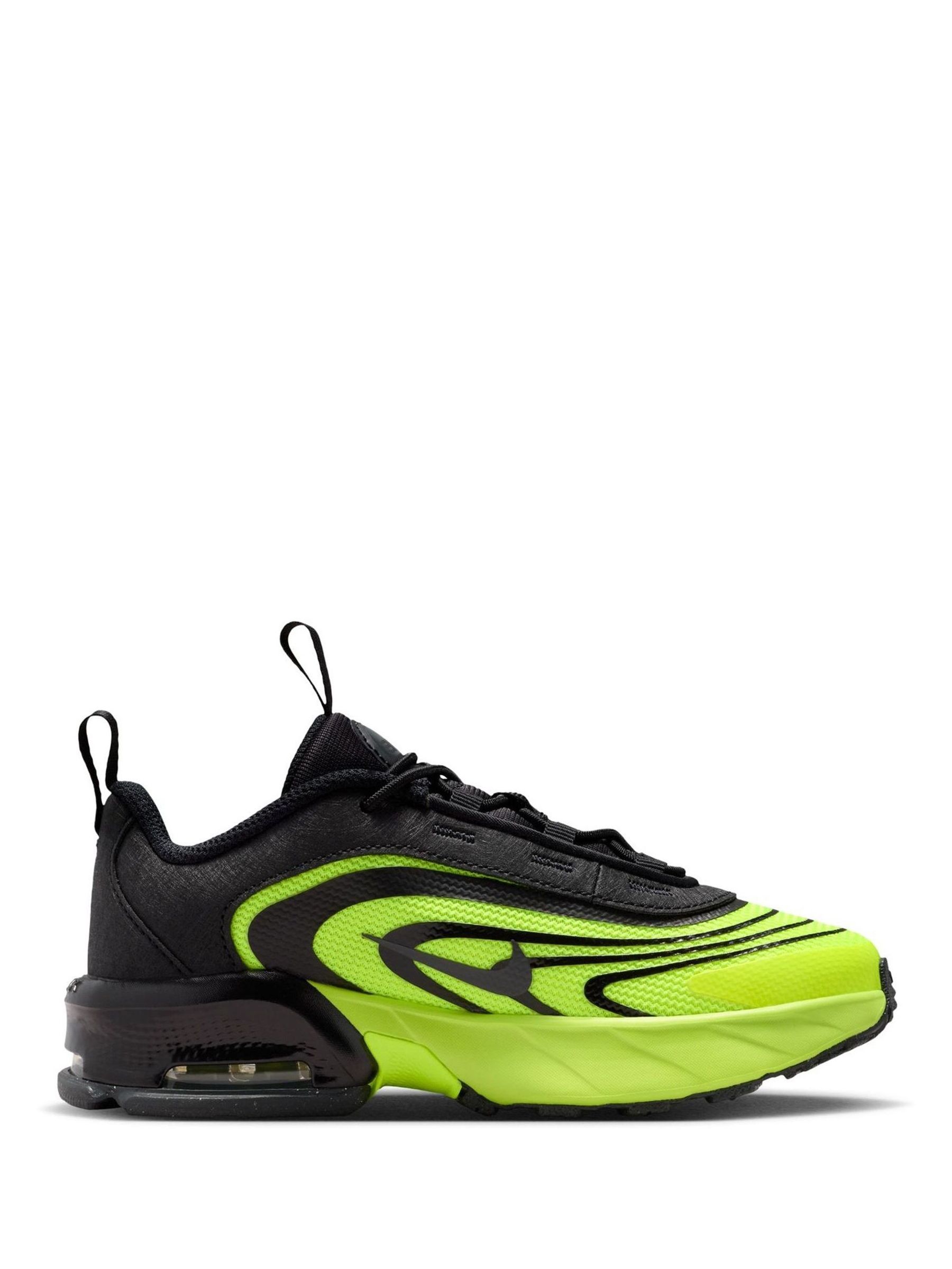 Buy Nike Black Lime Junior Air Max Fire Trainers from the Next UK ...