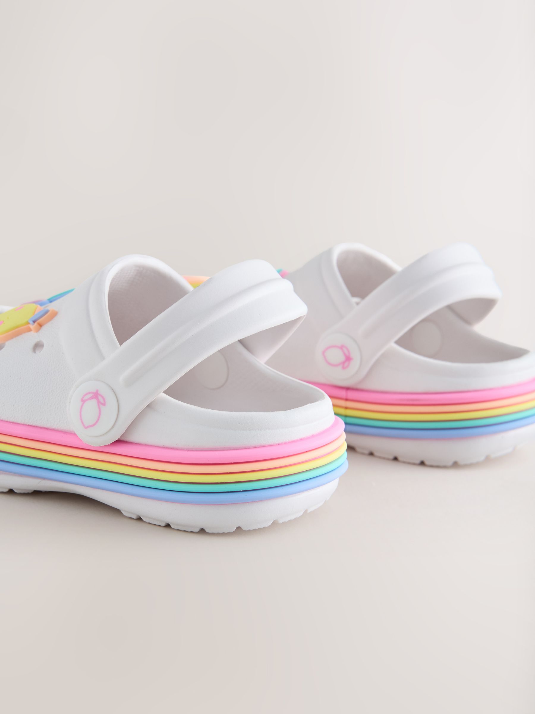 Buy White Fruit Standard Fit (F) Character Clogs from the Next UK ...