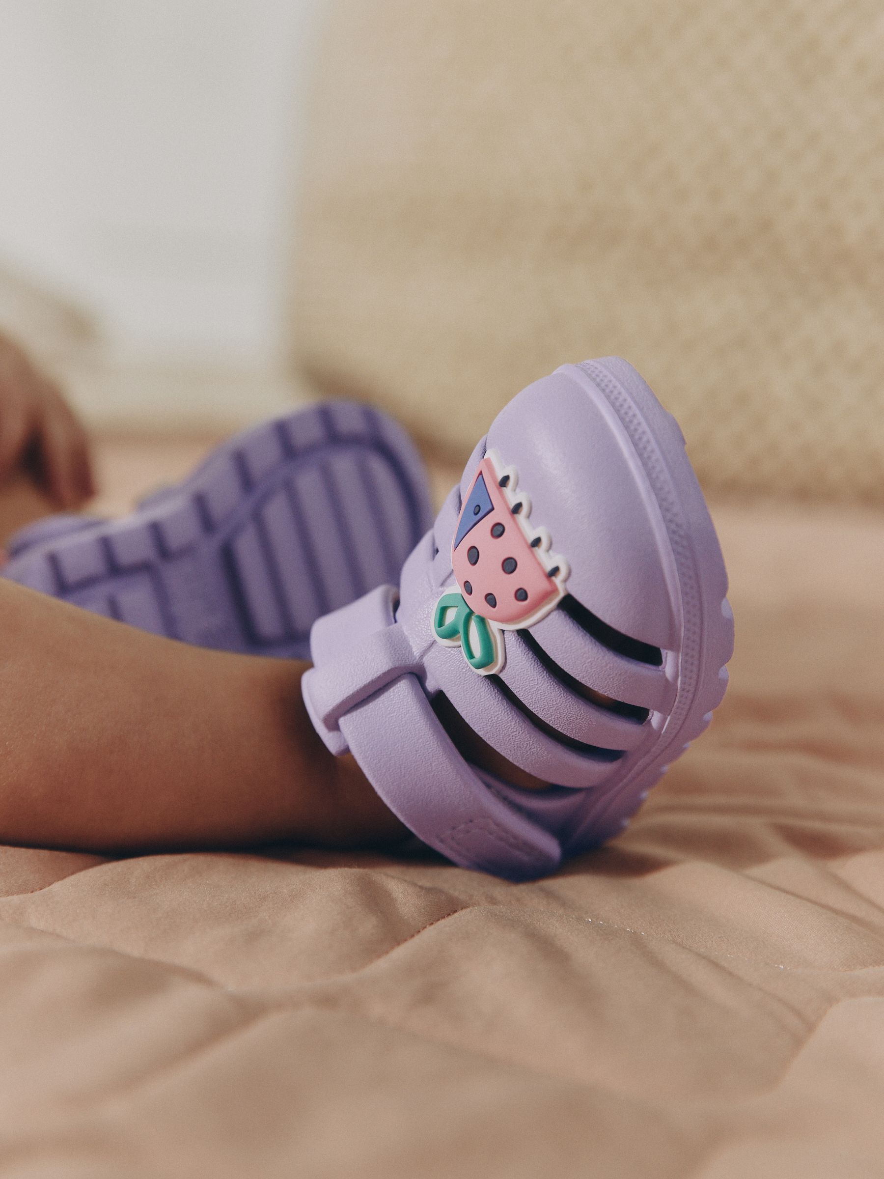 Buy Lilac Purple Character EVA Fisherman Sandals (0-24mths) from Next ...