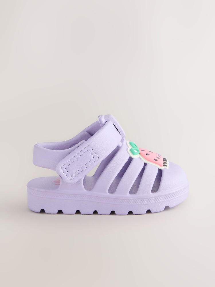 Buy Lilac Purple Character EVA Fisherman Sandals (0-24mths) from Next ...