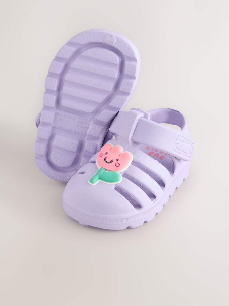Buy Lilac Purple Character EVA Fisherman Sandals (0-24mths) from Next ...