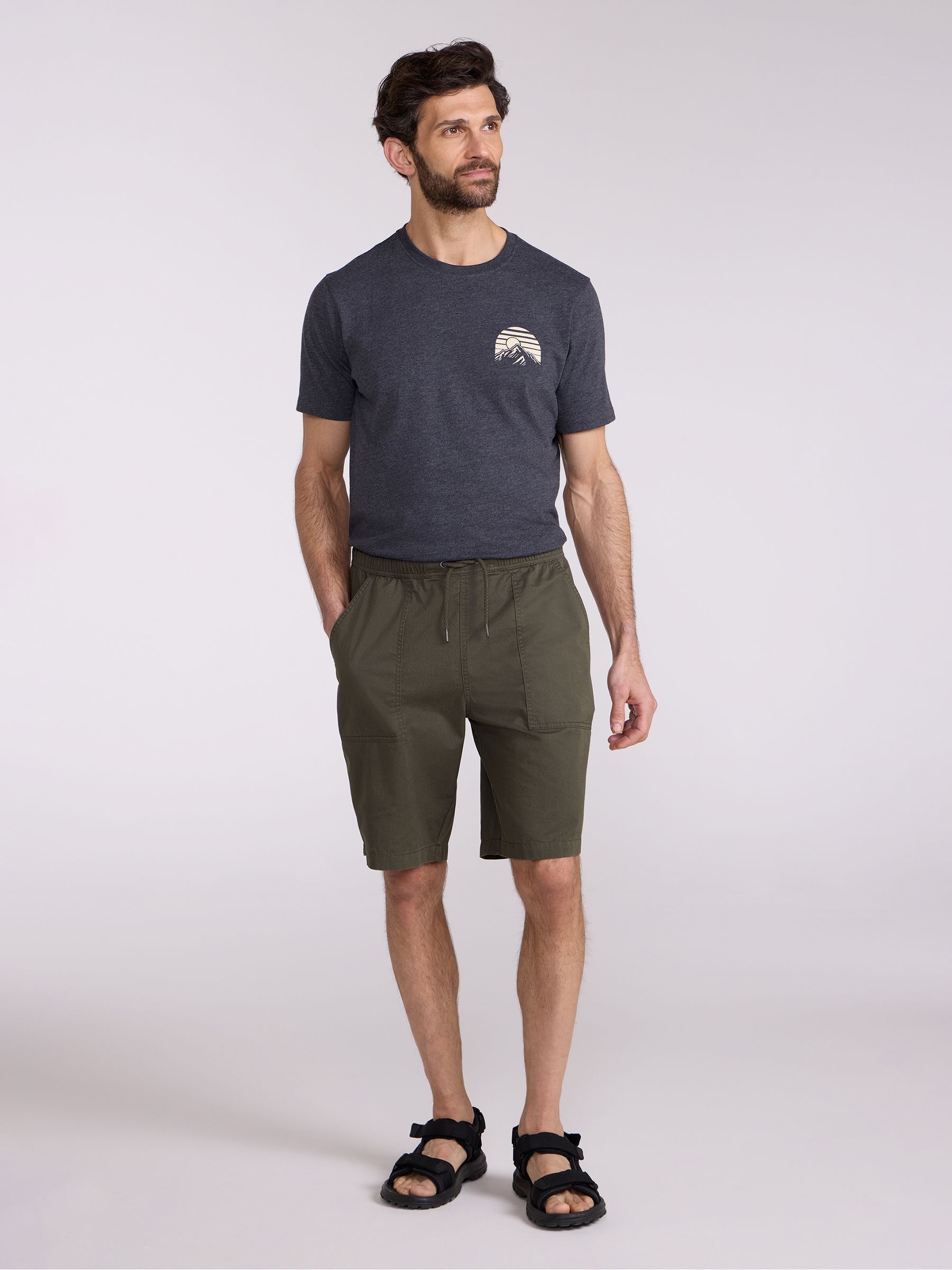 Buy Mountain Warehouse Green Mens Dale UV Max Shorts from Next Italy