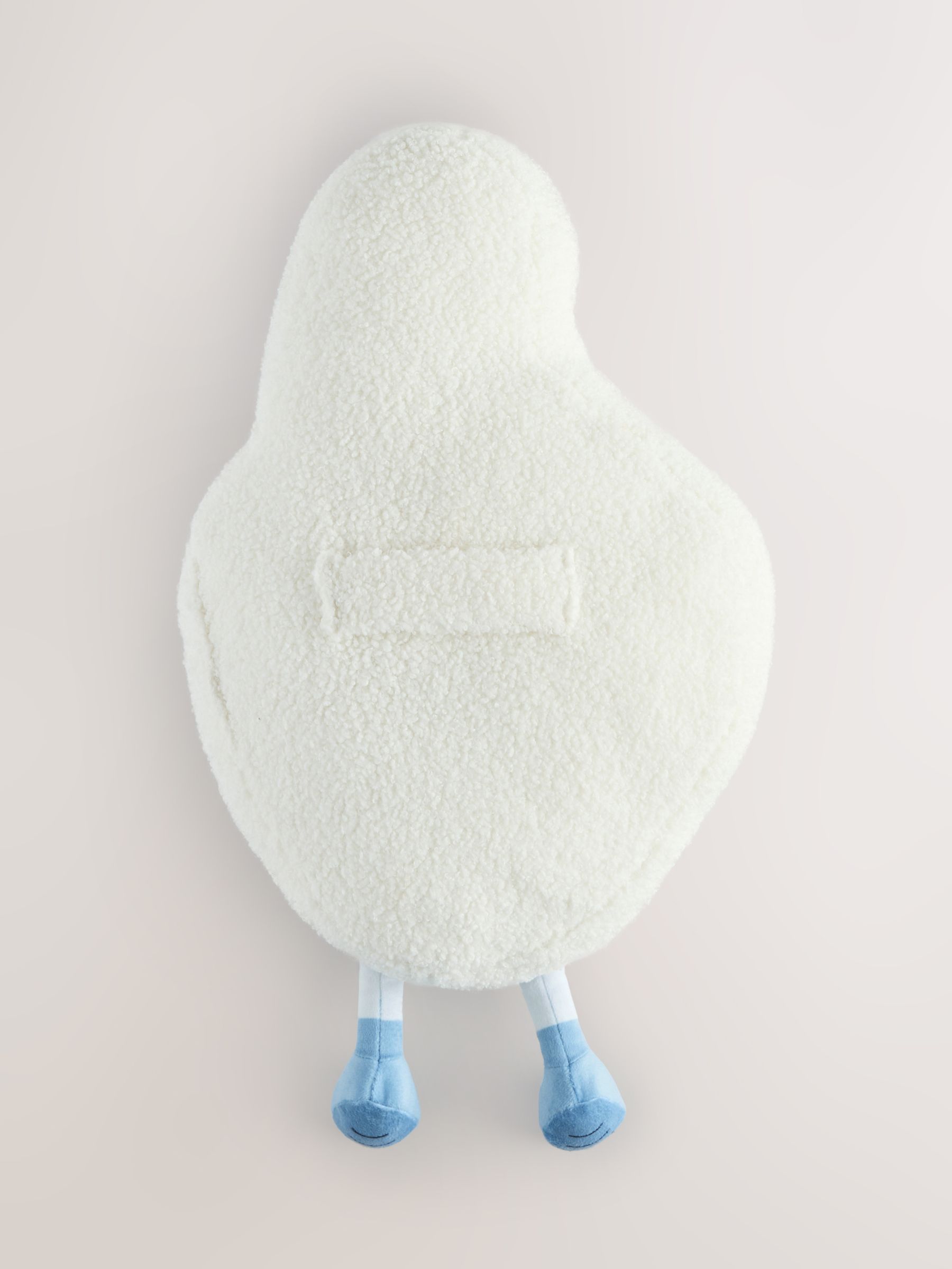 Buy Blue/White Foam Hand Cushion from the Next UK online shop
