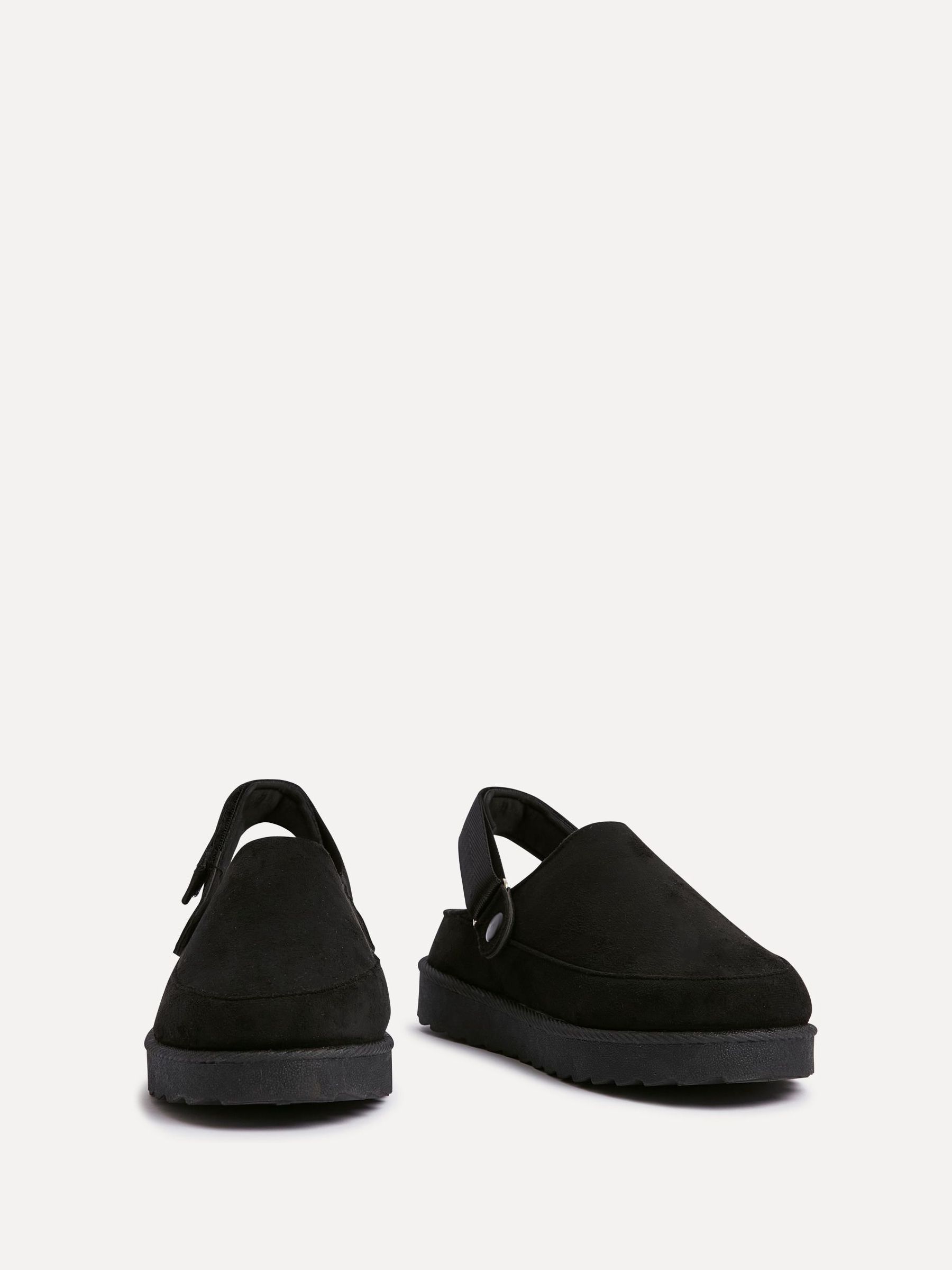 Buy Linzi Black Teddy Slip-On Slingback Clogs from the Next UK online shop