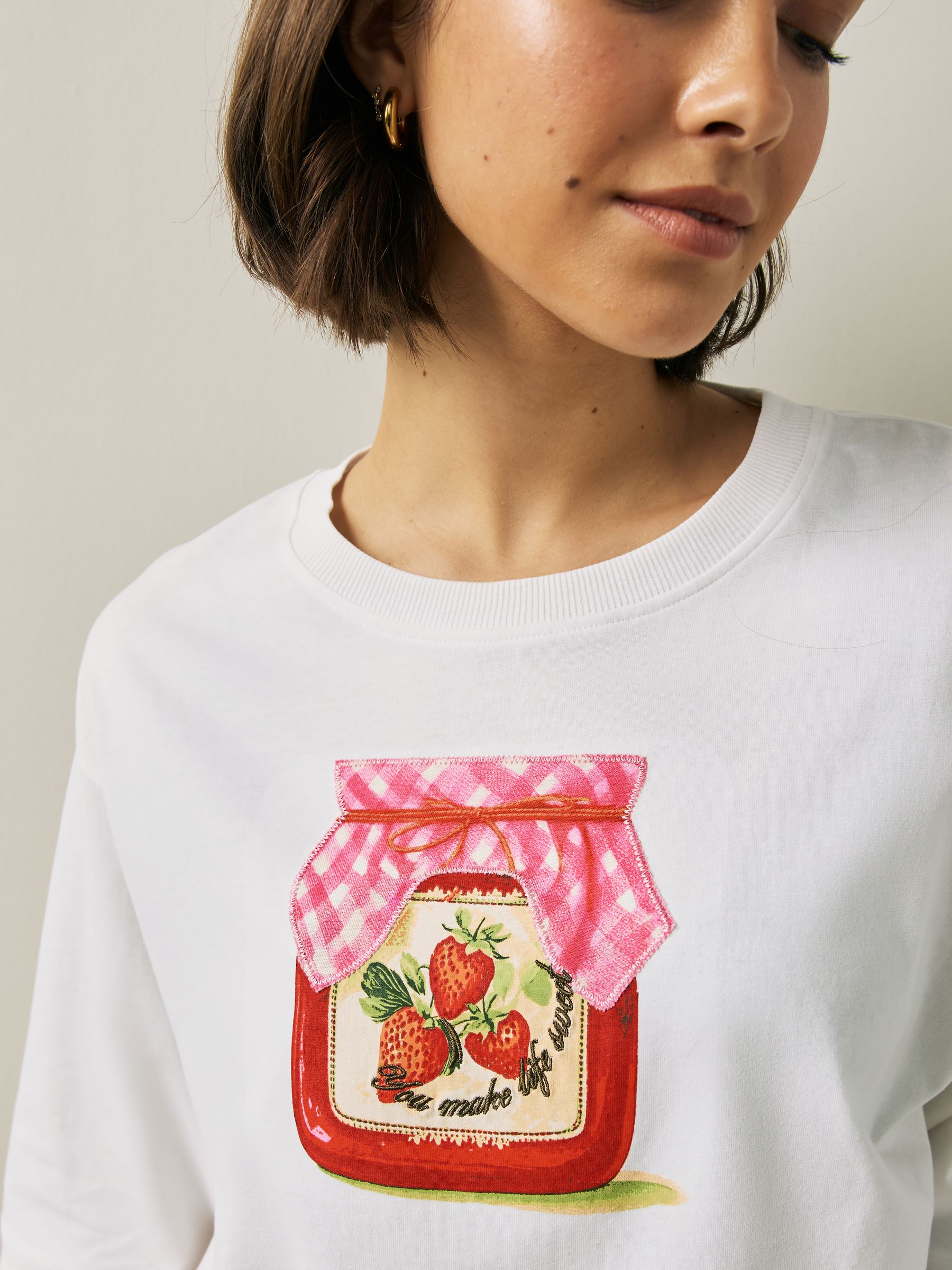 Buy Ecru Jam Short Sleeve Pyjamas from the Next UK online shop