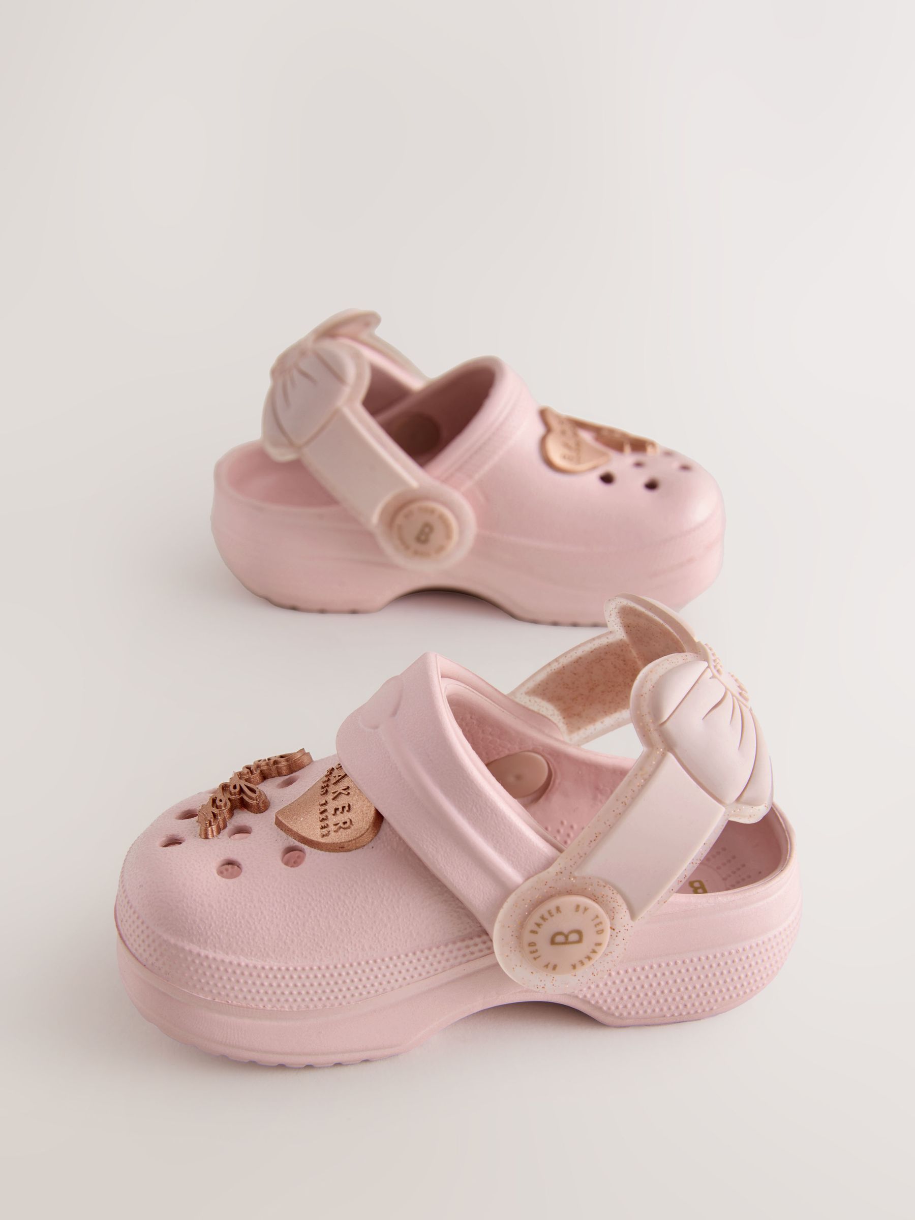 Buy Baker by Ted Baker Baby Girls Clog Sandals With Bow from Next Lebanon