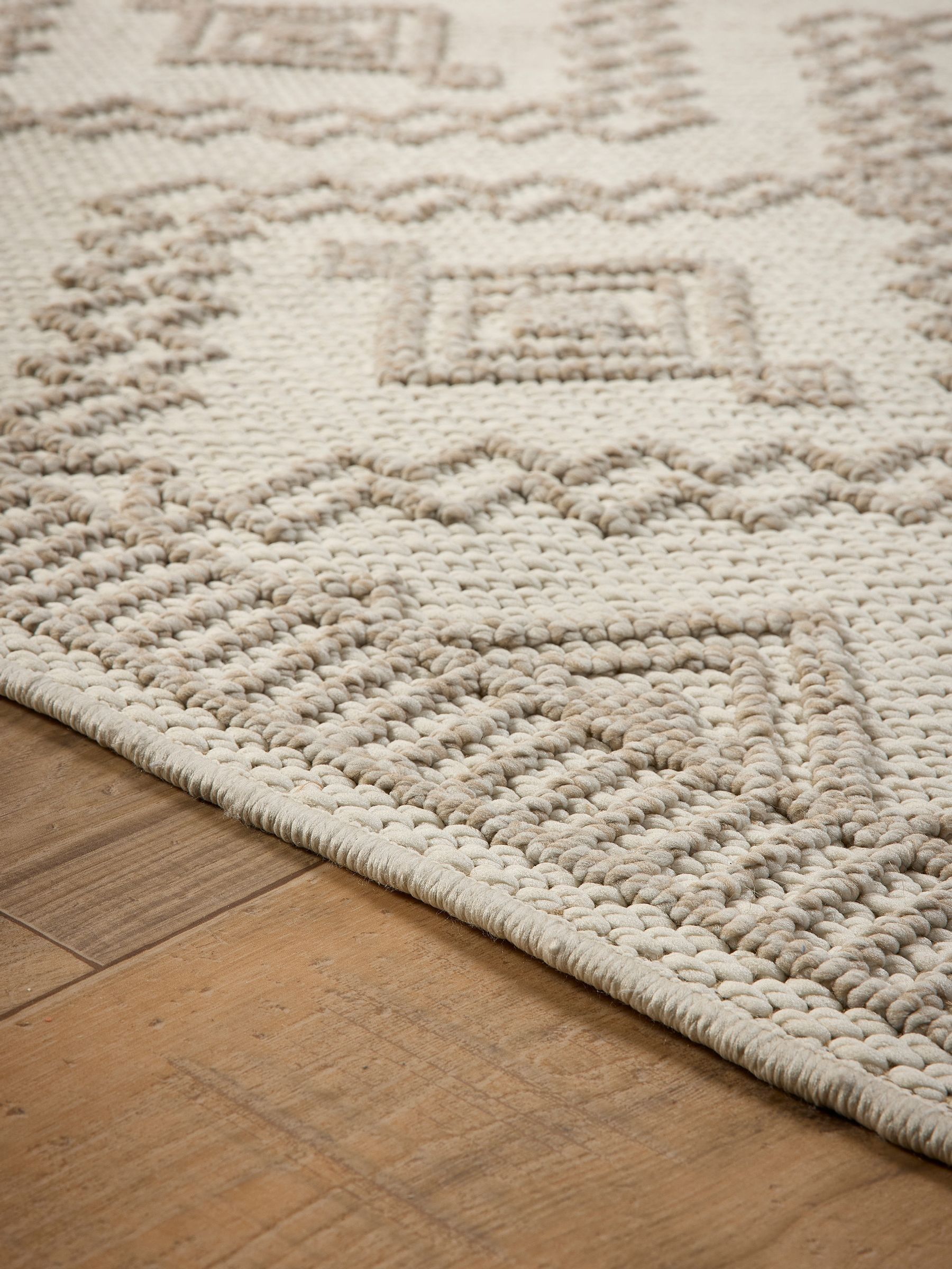 Buy Origin Rugs Cream Atlas Diamond Rug from the Next UK online shop