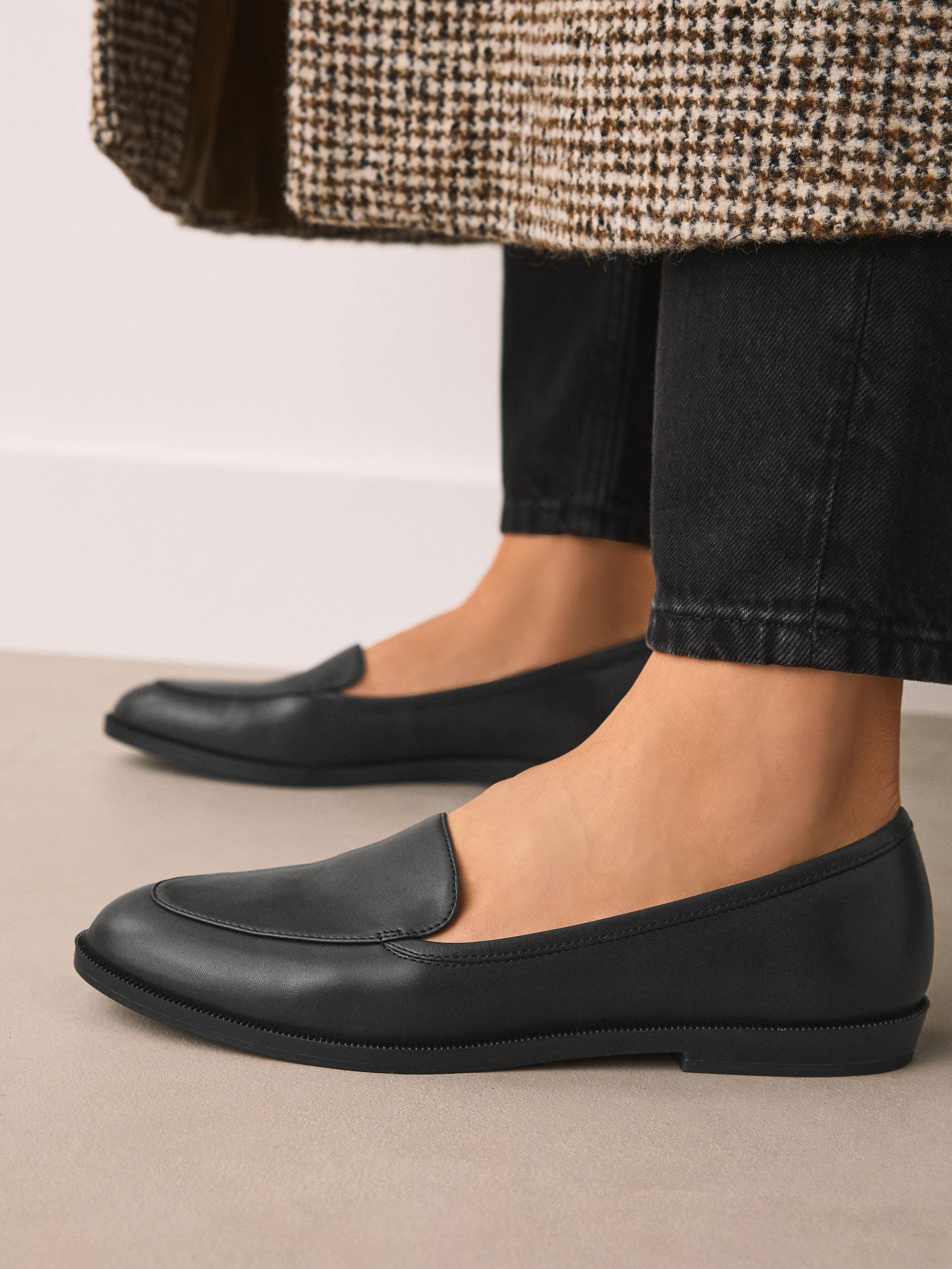 Buy Black Forever Comfort® Low Cut Loafers from the Next UK online shop