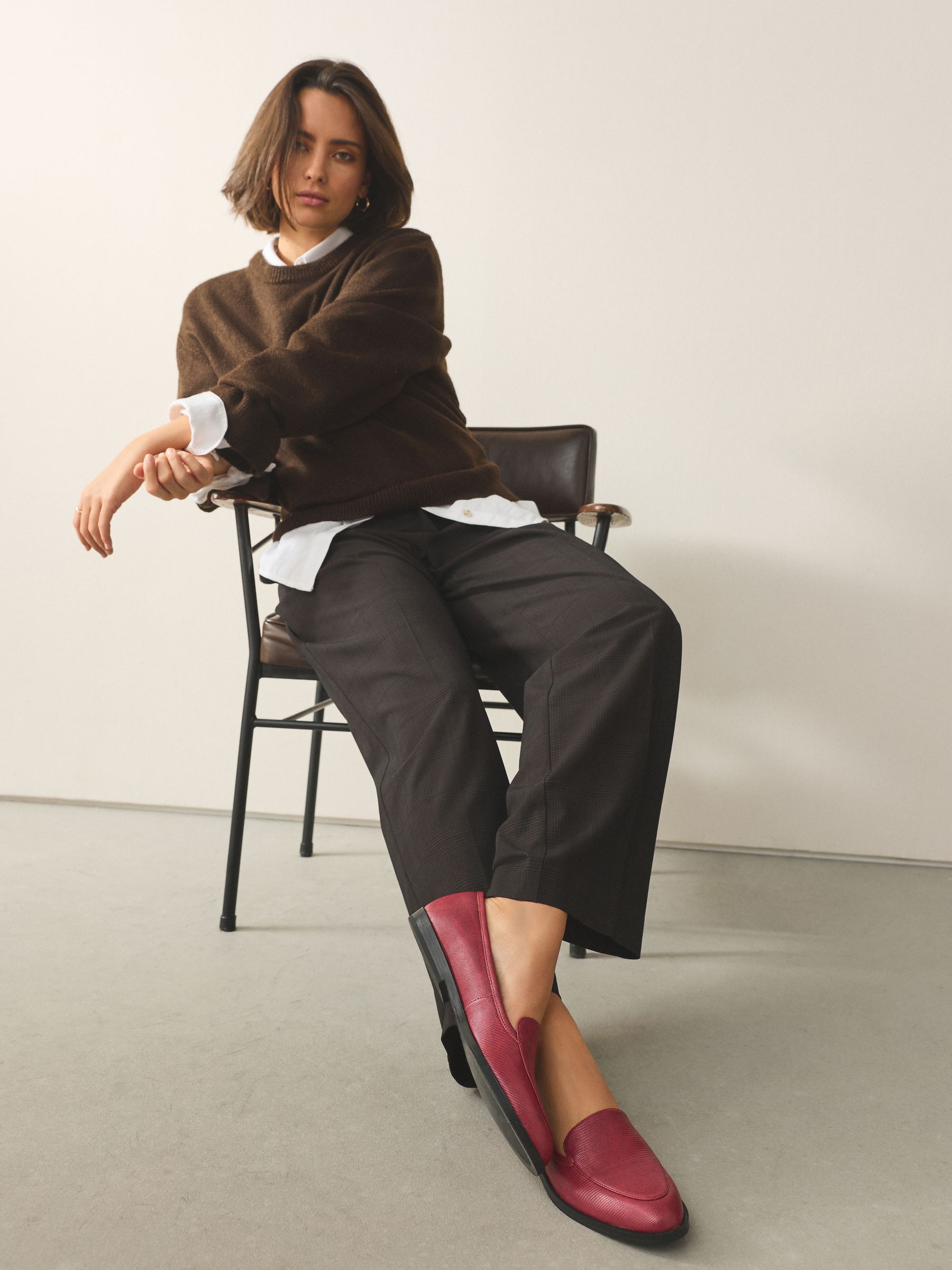 Buy Red Forever Comfort® Low Cut Loafers from Next Germany