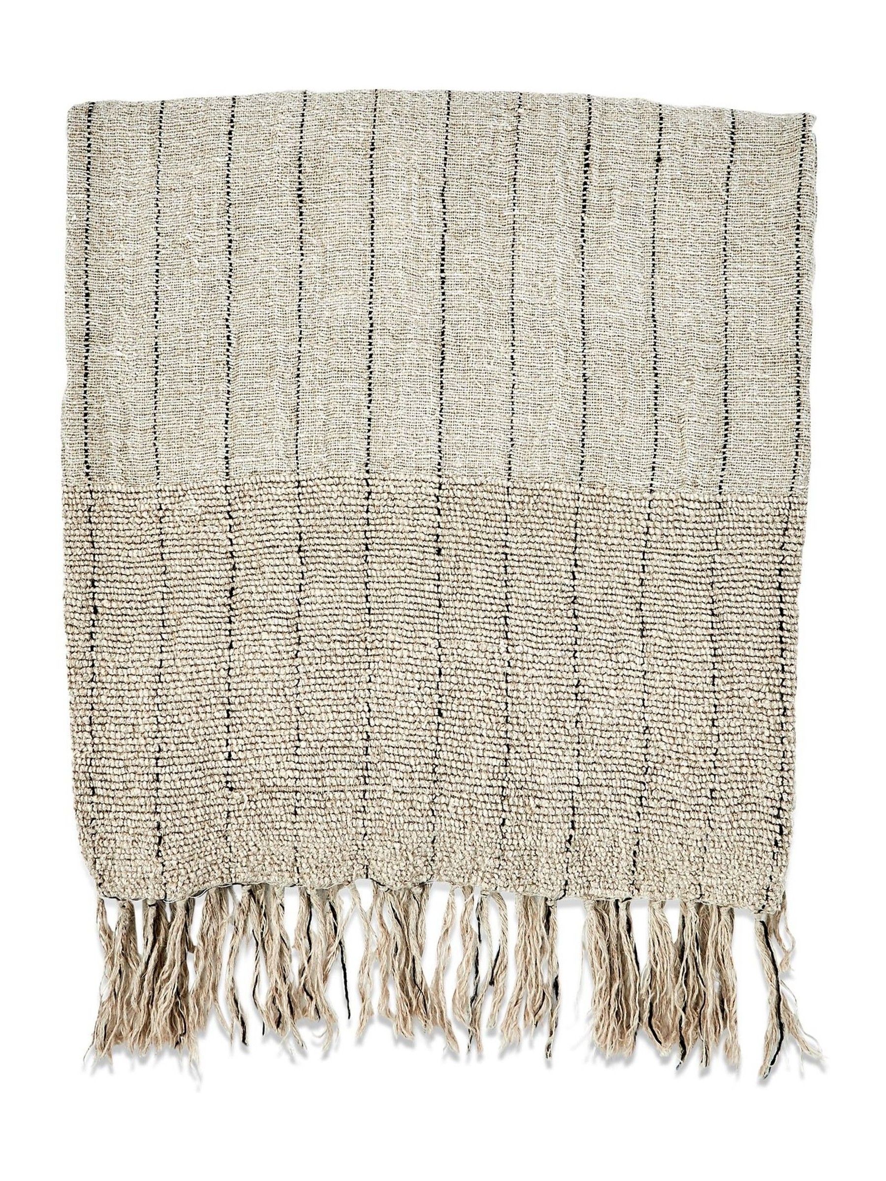 Buy Nkuku Natural Mayla Throw from the Next UK online shop