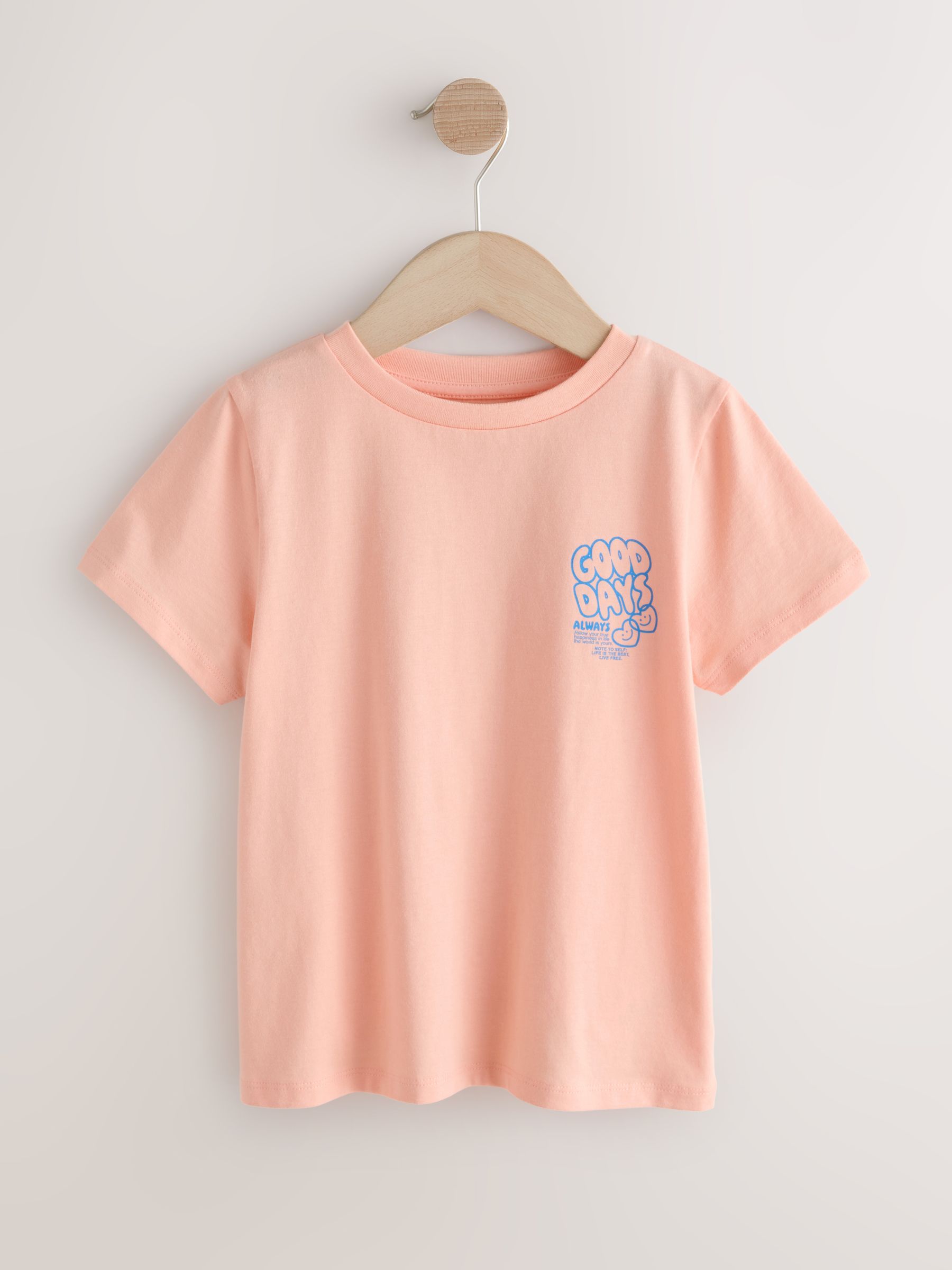 Buy Orange Good Days T-Shirt (3-16yrs) from the Next UK online shop