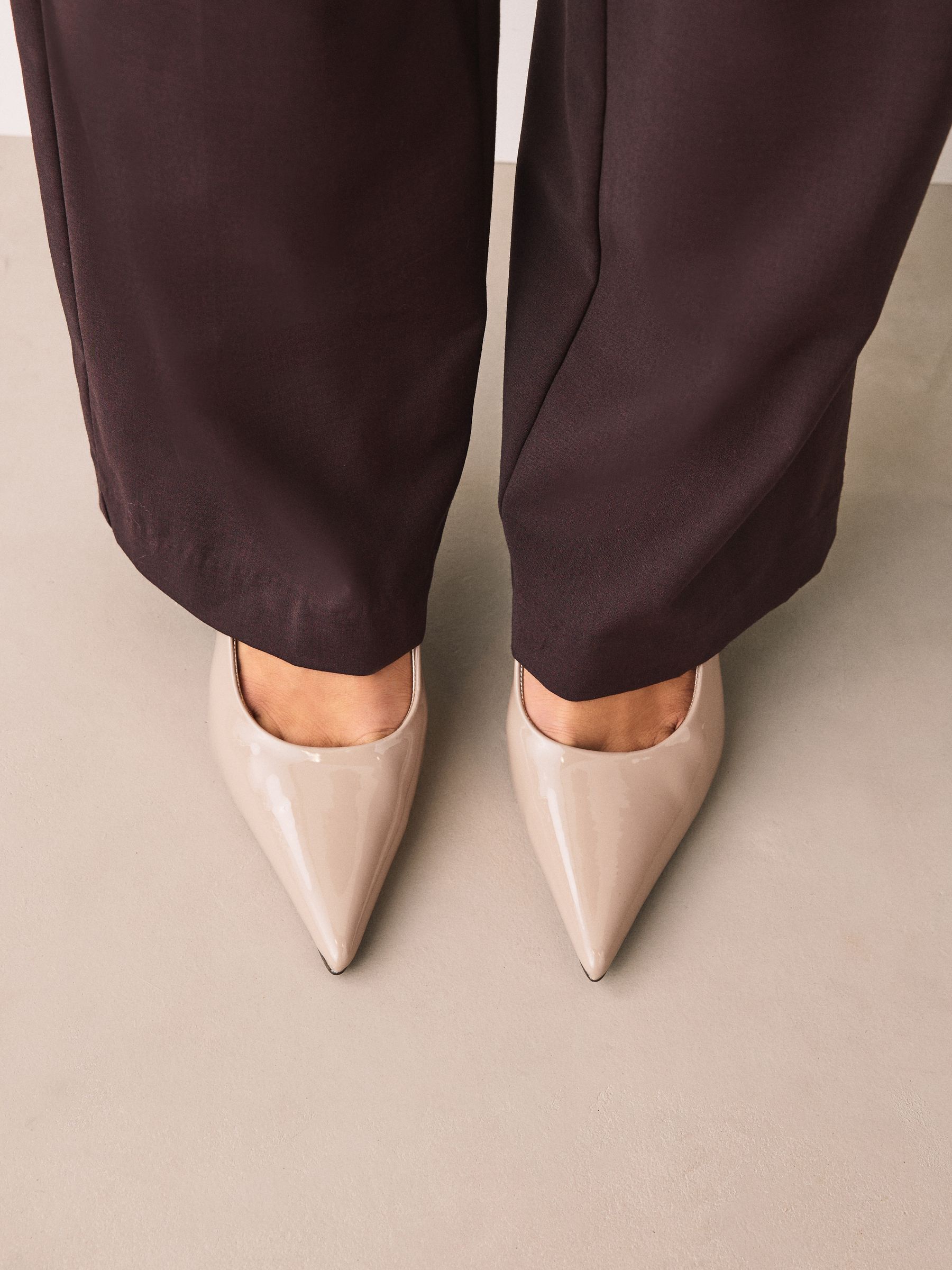 Buy Nude Point Toe Slingback Heels from the Next UK online shop
