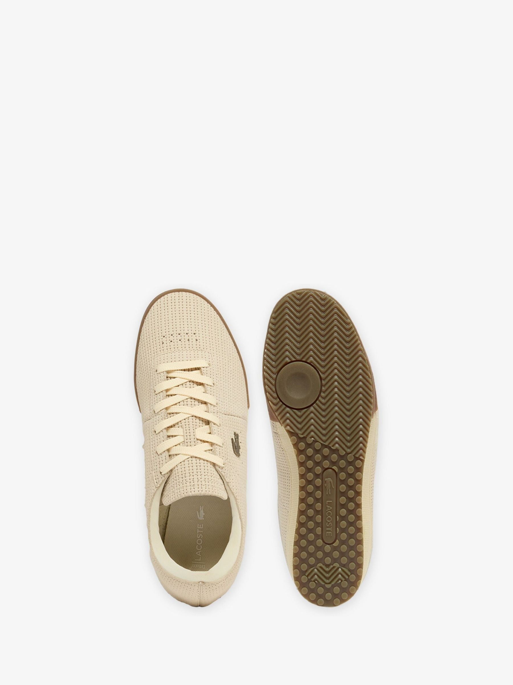 Buy Lacoste Cream Aura Trainers from Next France