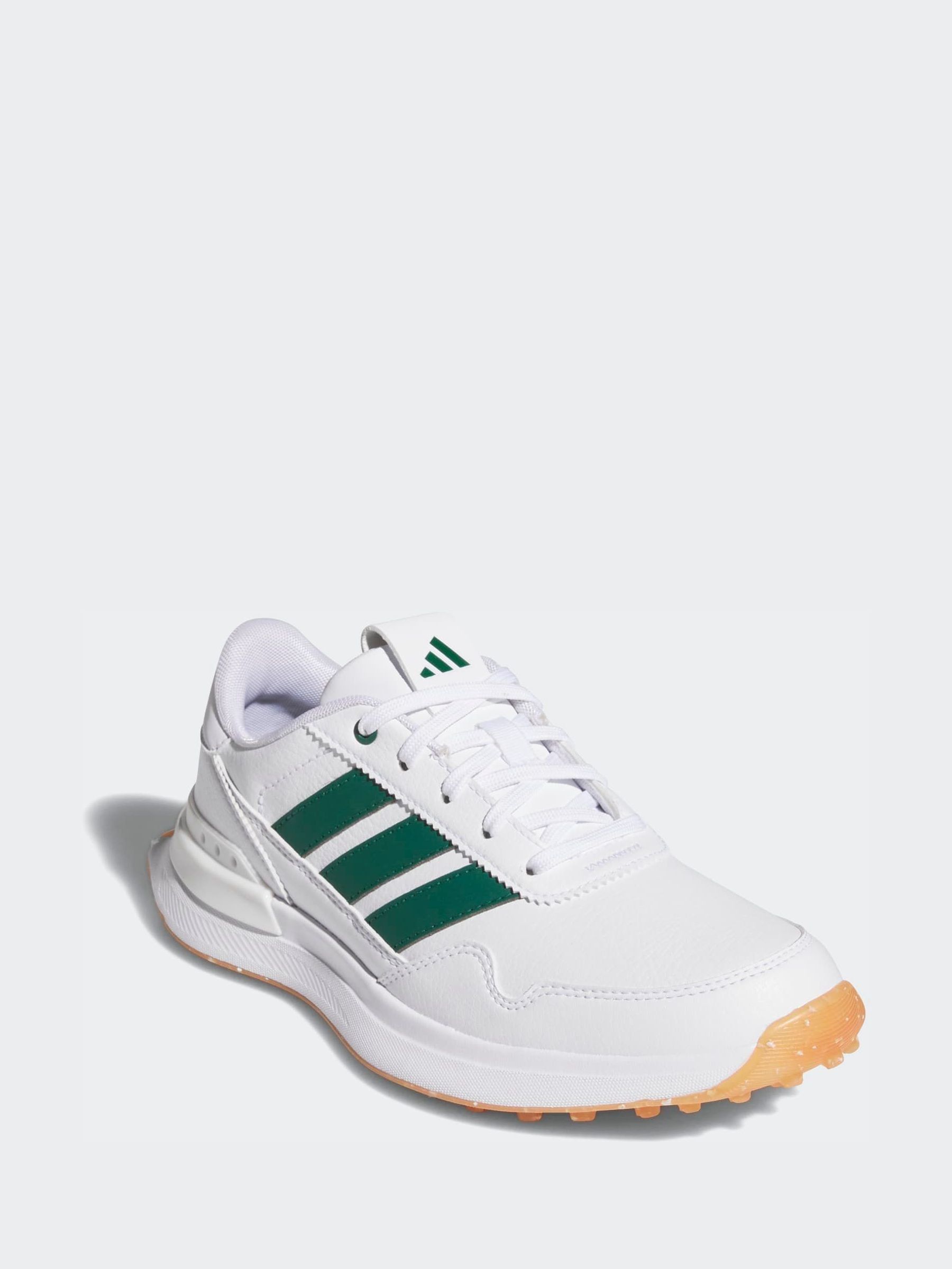 Buy adidas Golf White/Green S2G 26 Spikeless Shoes from the Next UK ...
