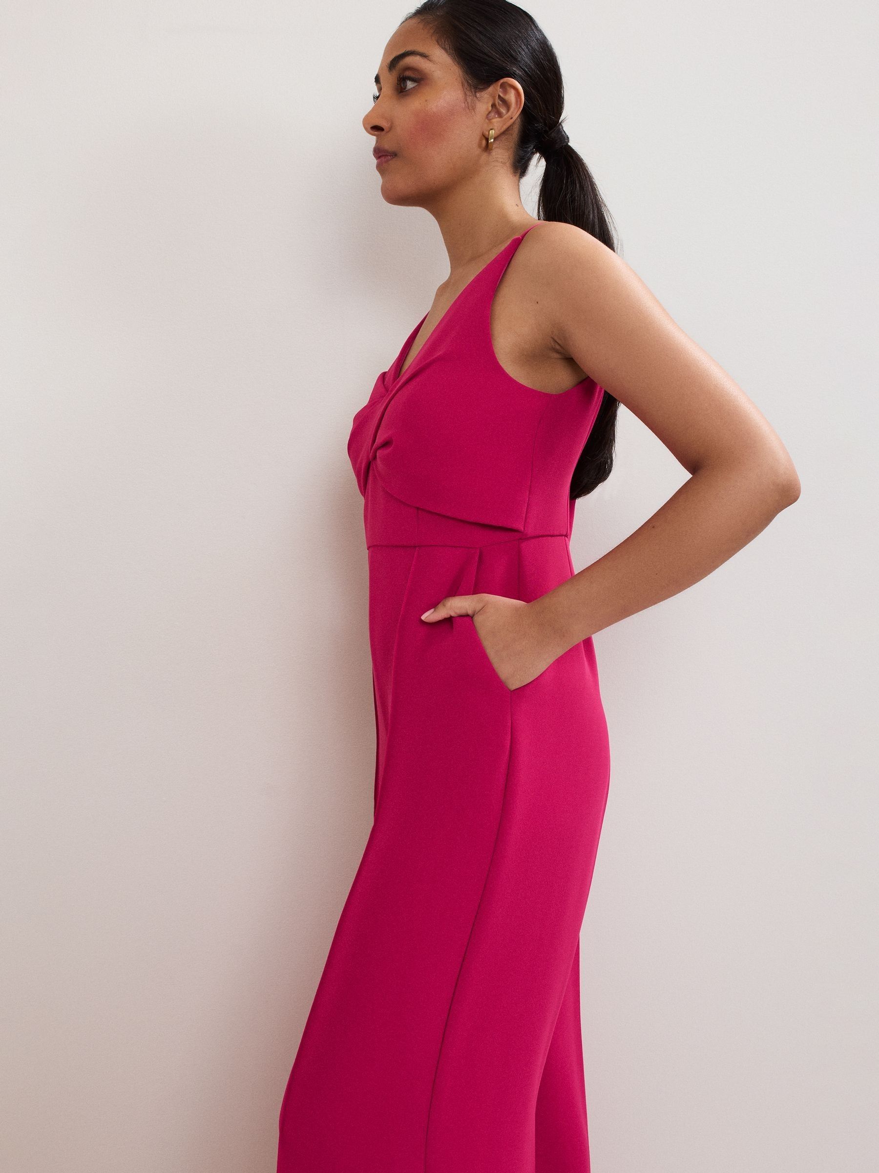 Buy Phase Eight Pink Petite Hetty Jumpsuit from the Next UK online shop