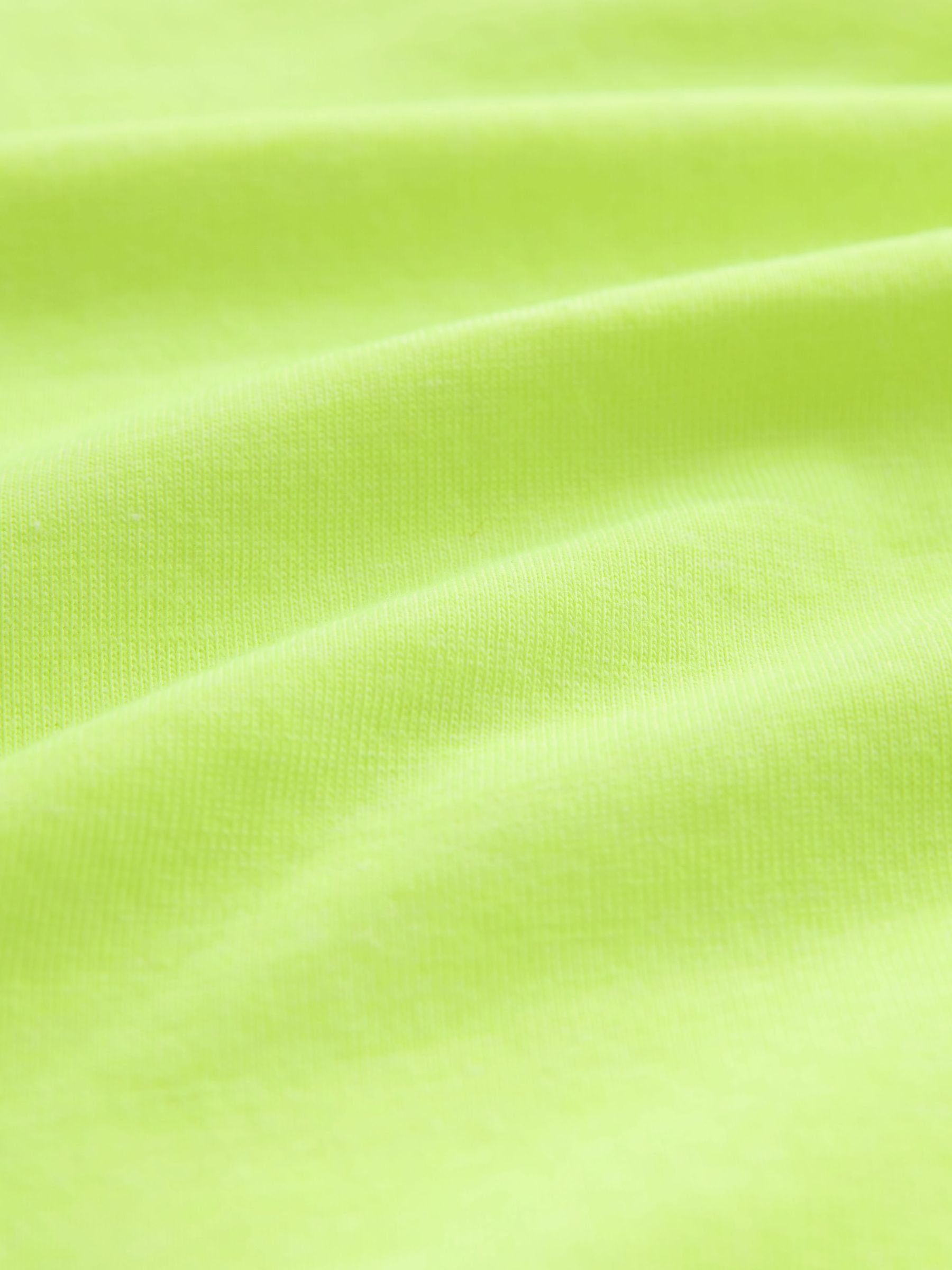 Buy Fluro Green Relaxed Boxy Elbow Length Crew Neck T-Shirt from Next ...