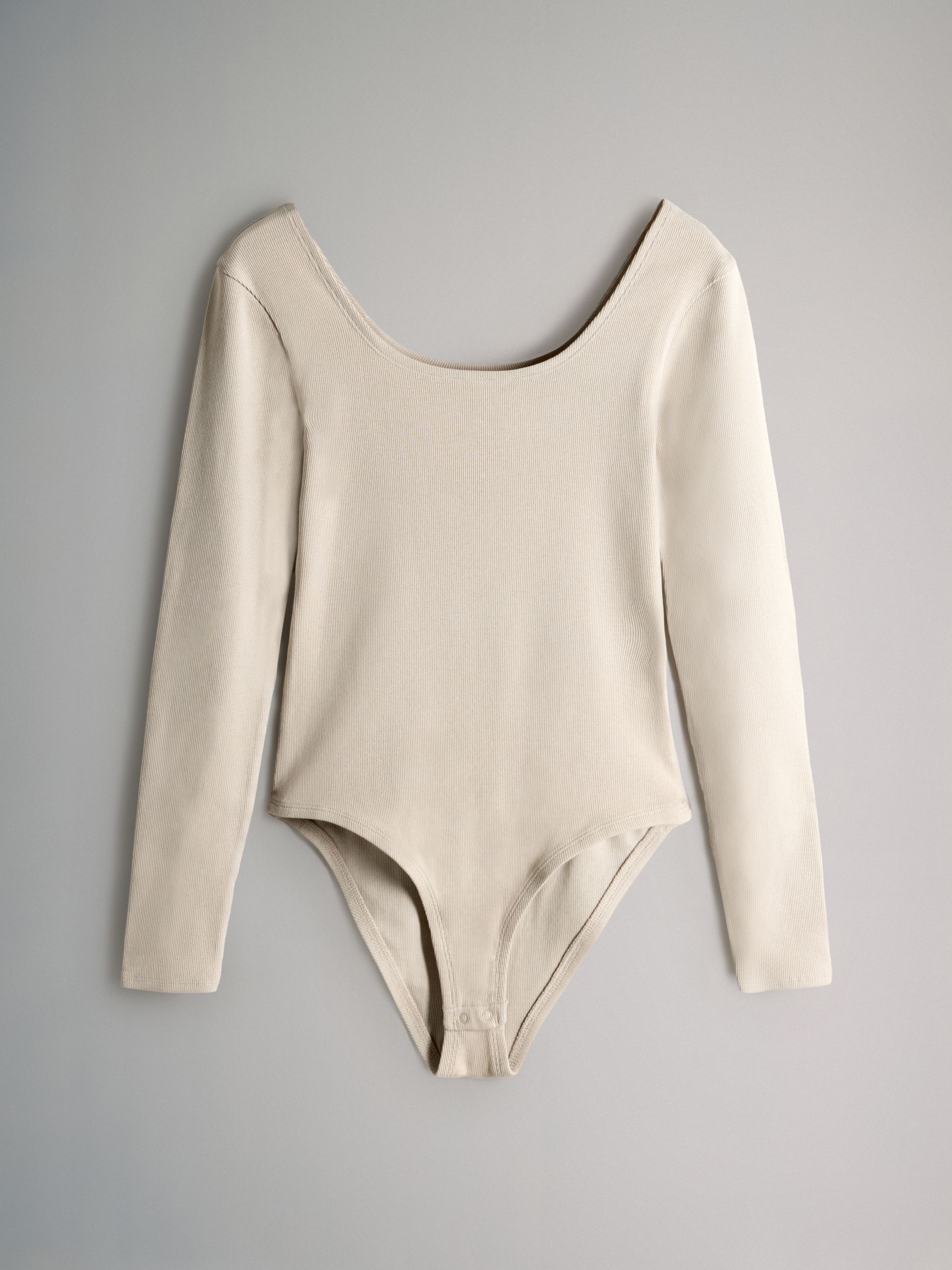 Buy The Set 3 Pack Ribbed Long Sleeve Bodysuits Black/Chocolate/Cream ...