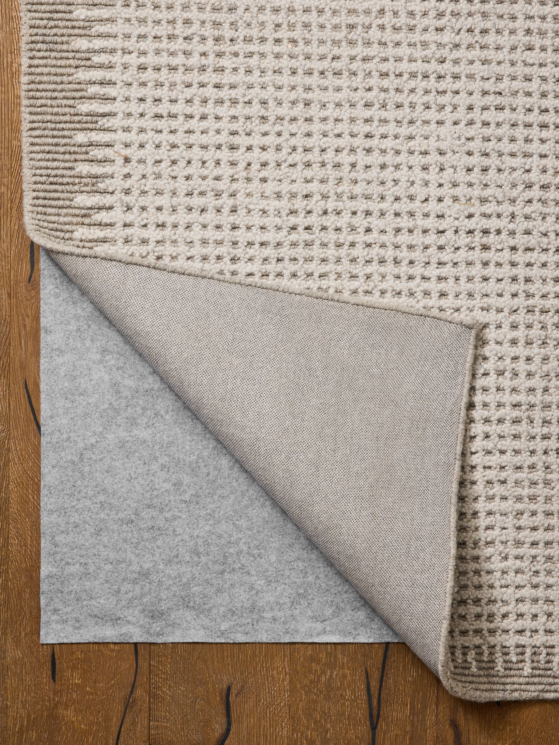 Buy Grey Textured Back Grip Rug from Next Egypt