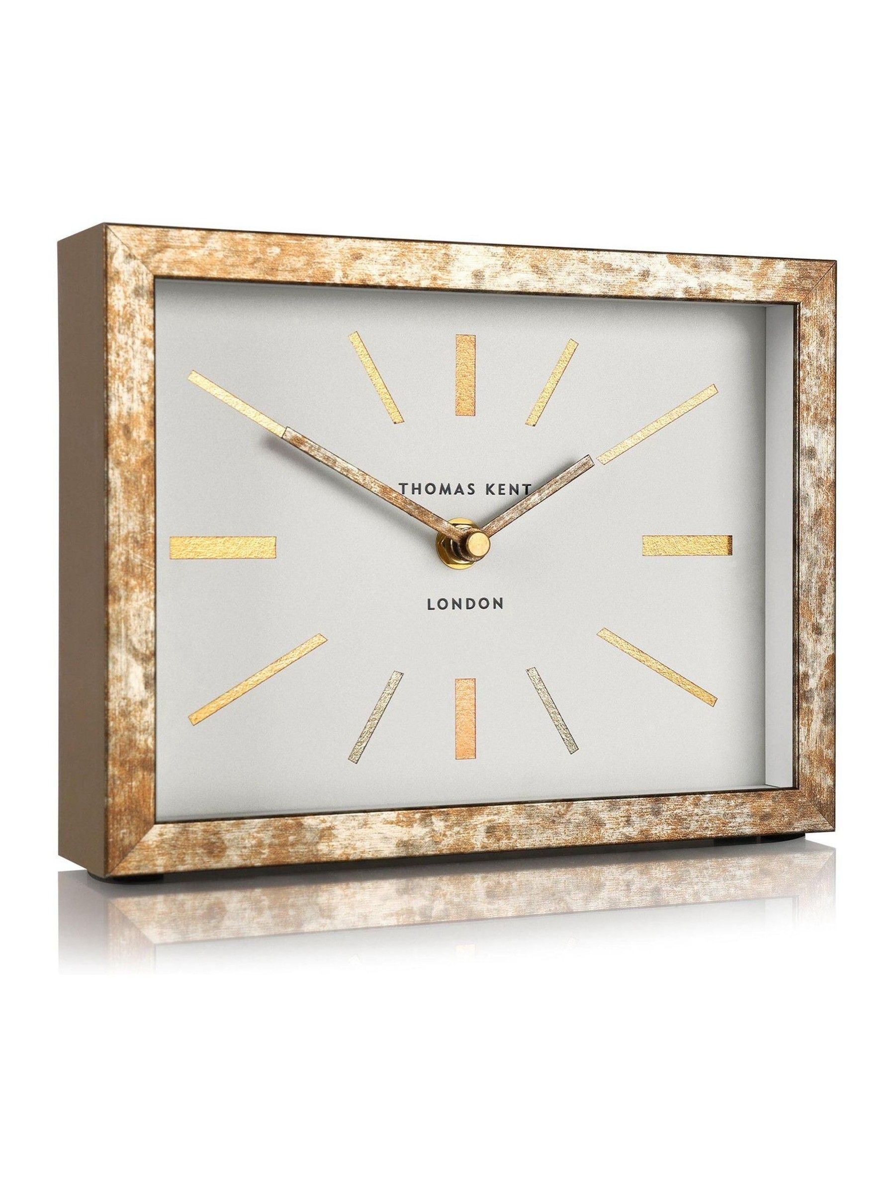 Buy Thomas Kent Clocks Bronze 8" Hawthorne Mantel from the Next UK ...